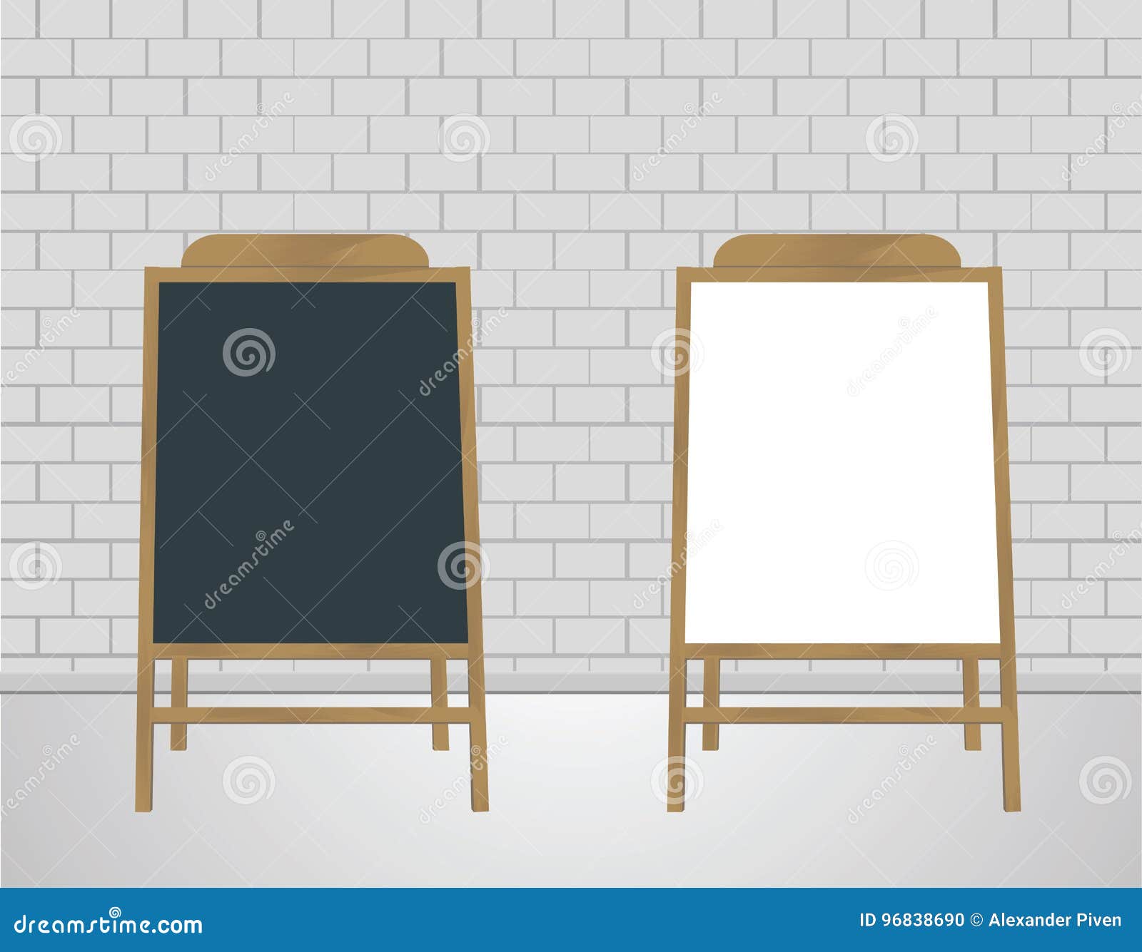 Special Announcement Board. Stock Vector - Illustration of city ...