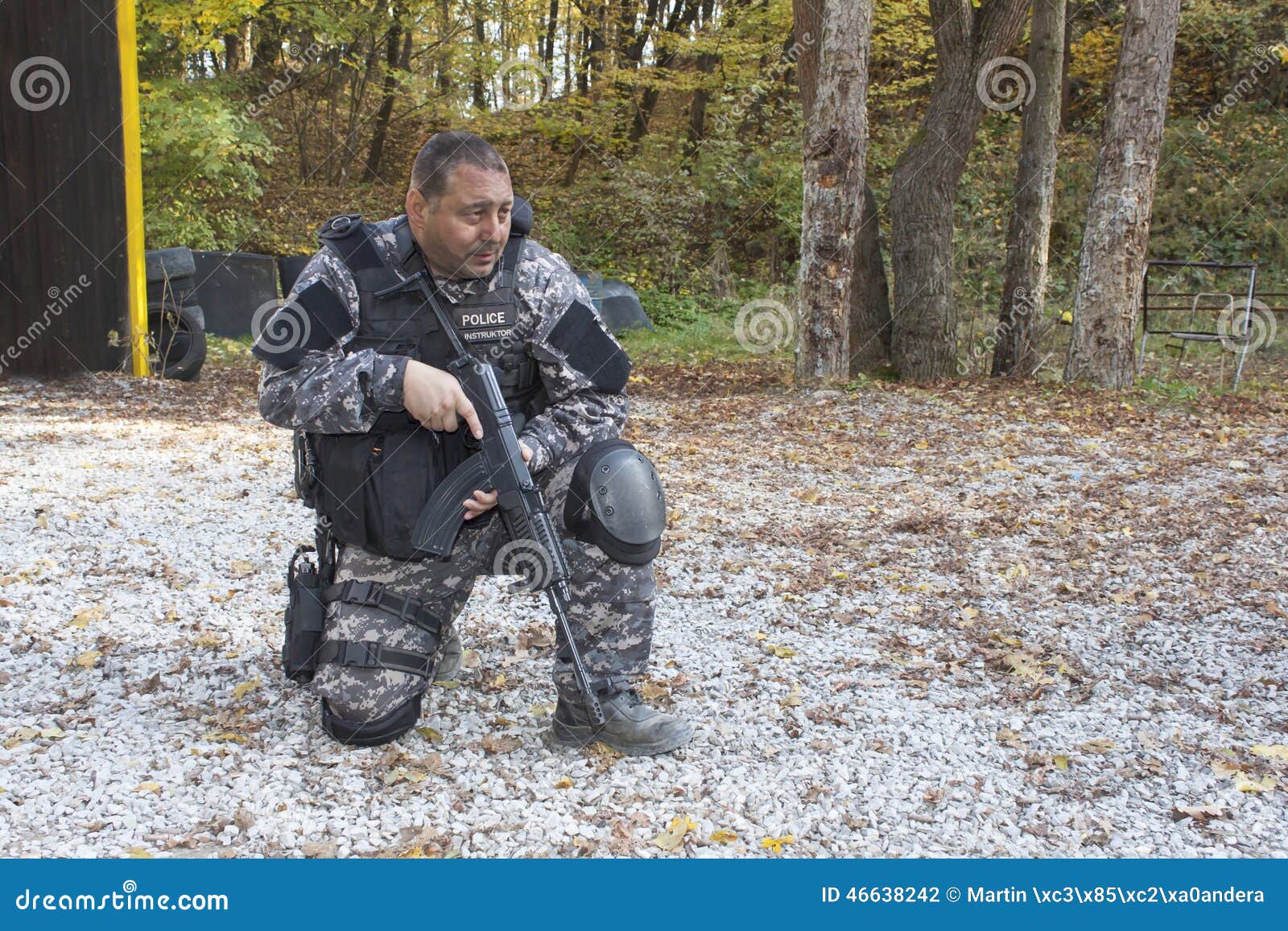 Special Anti-terrorist Squad Stock Photo - Image of commando, army ...