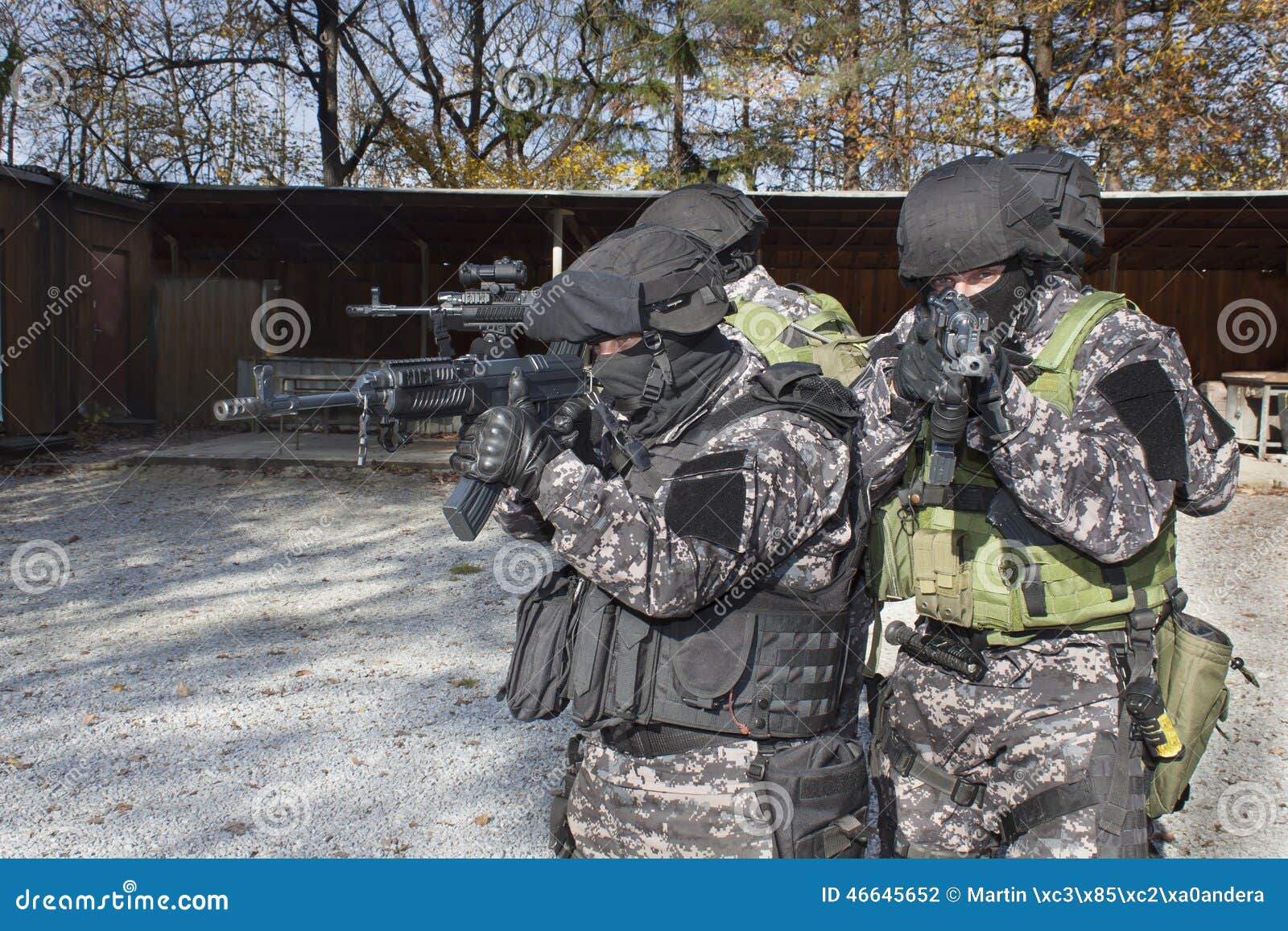 Special Anti-terrorist Squad Stock Photo - Image of cautious, education ...