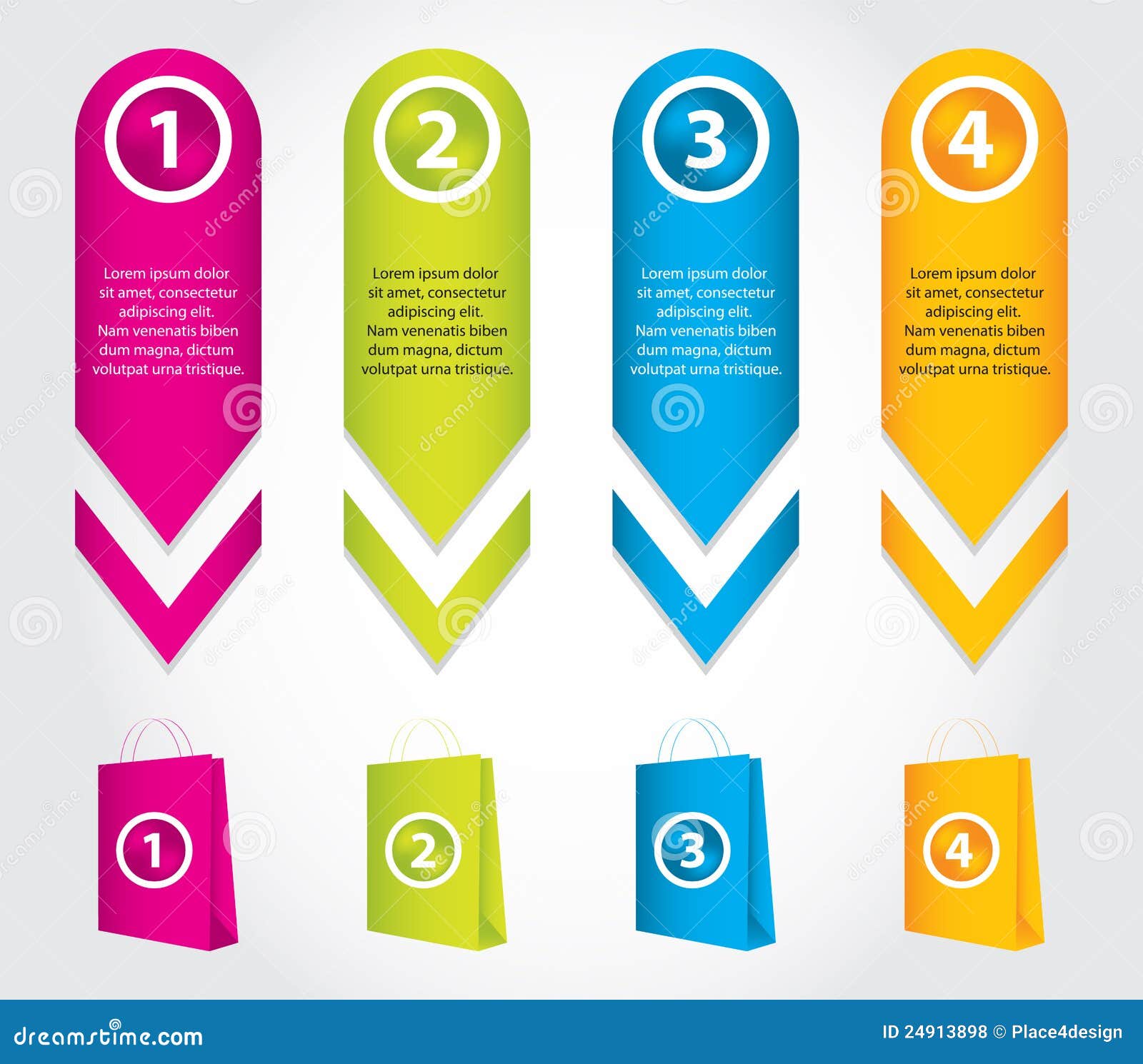 Special arrow stickers stock vector. Illustration of curl - 24913898