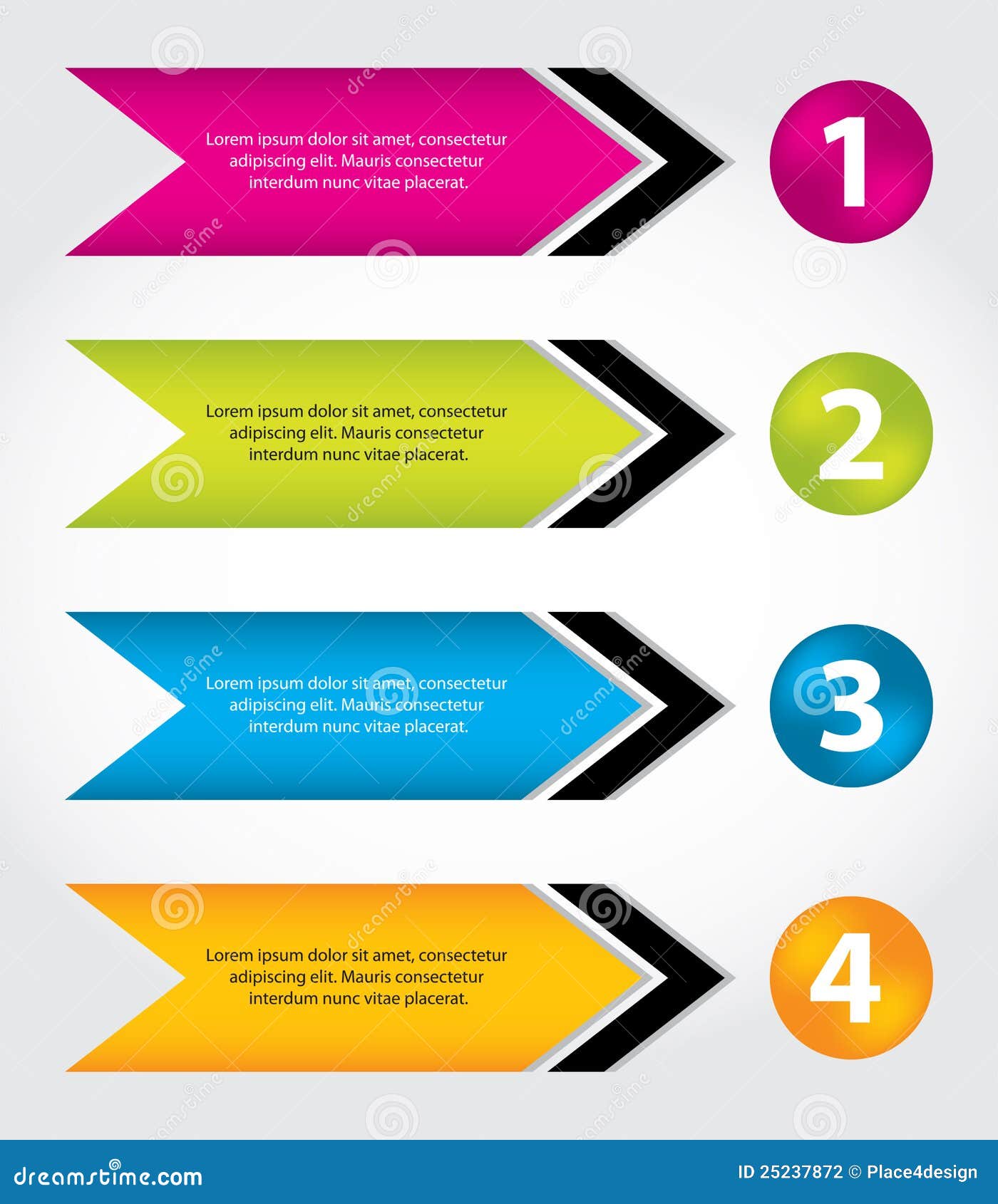 Special arrow stickers stock vector. Illustration of control - 25237872