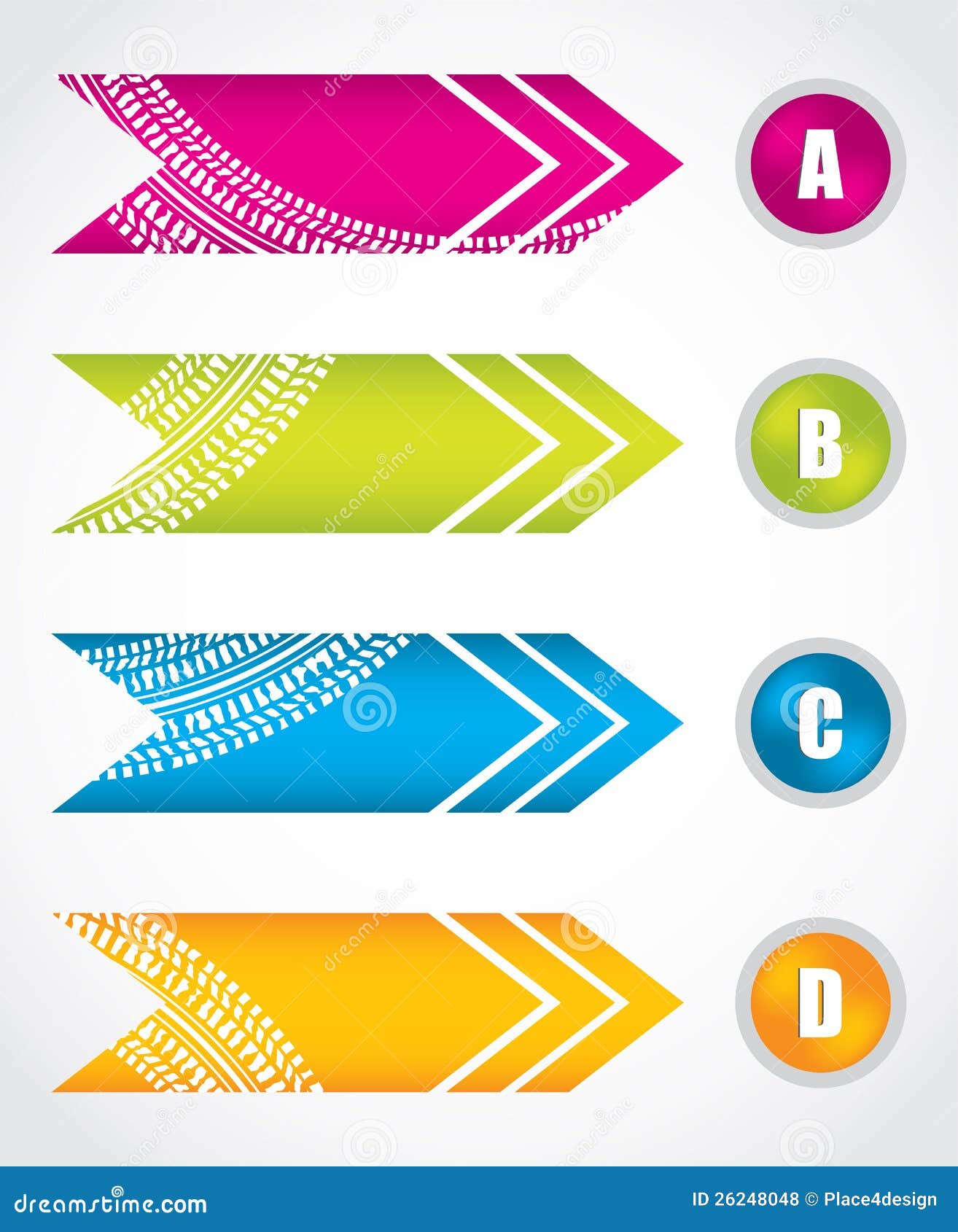 Special arrow stickers stock vector. Illustration of curl - 26248048