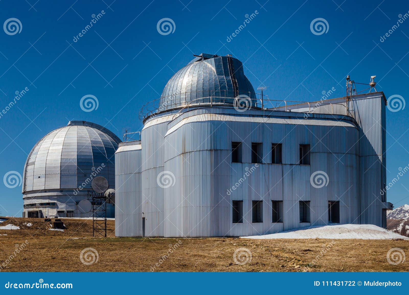 A Special Astrophysical Observatory Against the Background Blue Sky ...