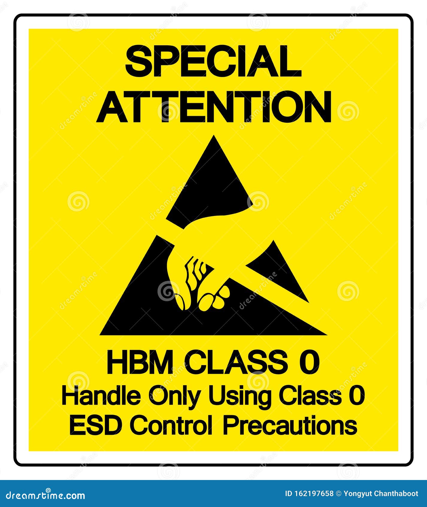 Special Attention HBM Class 0 Handle only Using Class 0 ESD Control ...