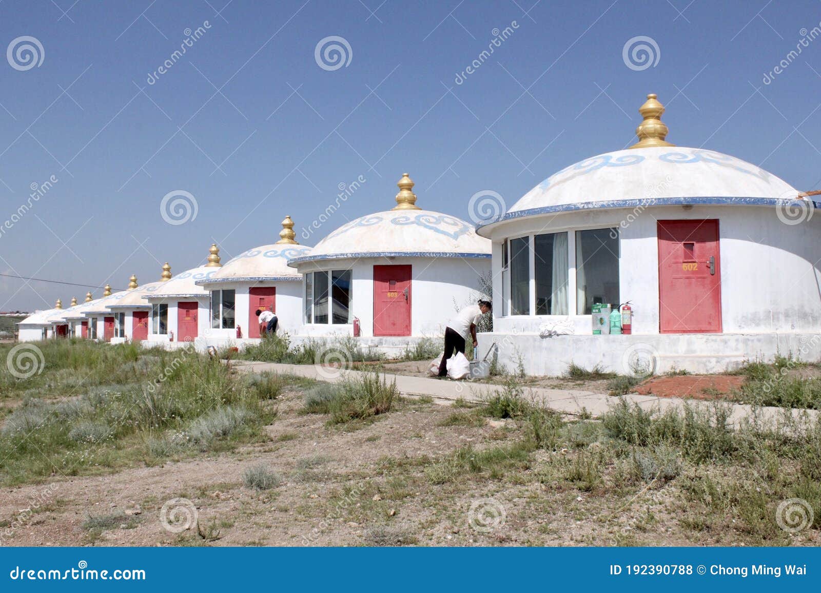 Inner Mongolia Yurt stock photo. Image of yurt, beautiful - 192390788