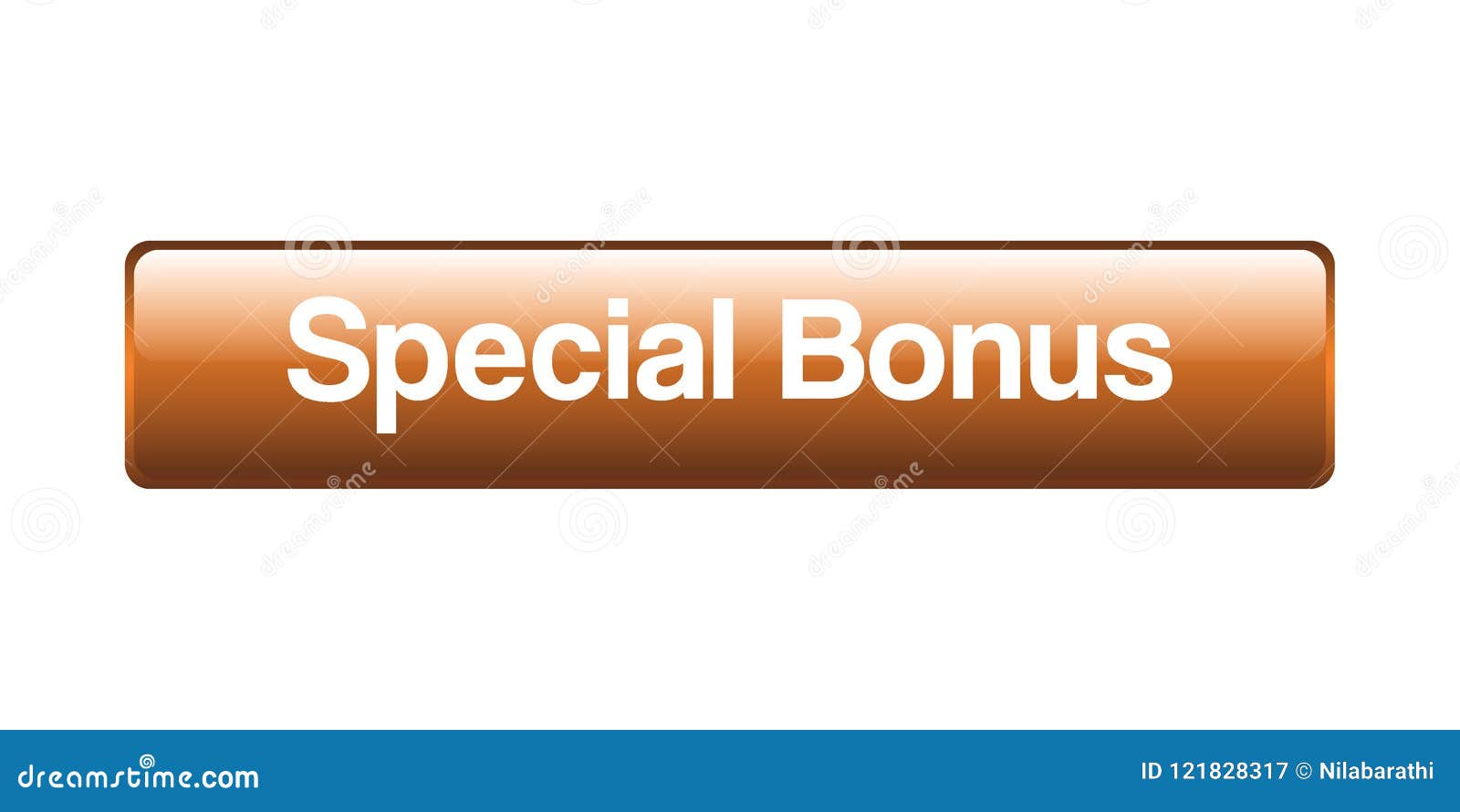 Special bonus button stock illustration. Illustration of design - 121828317