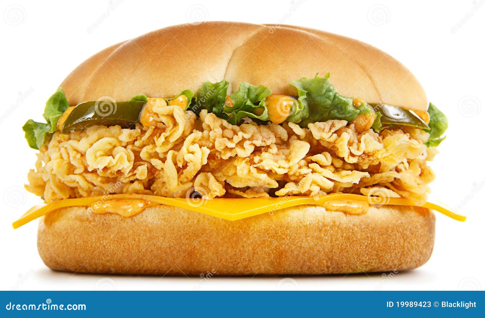 Special burger stock image. Image of salsa, sandwich - 19989423