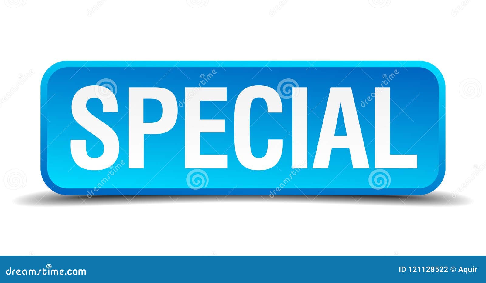 Special button stock vector. Illustration of modern - 121128522