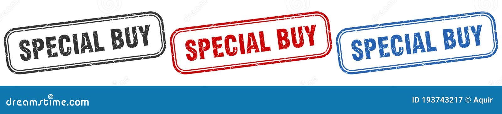 Special Buy Square Isolated Sign Set. Special Buy Stamp Stock Vector ...