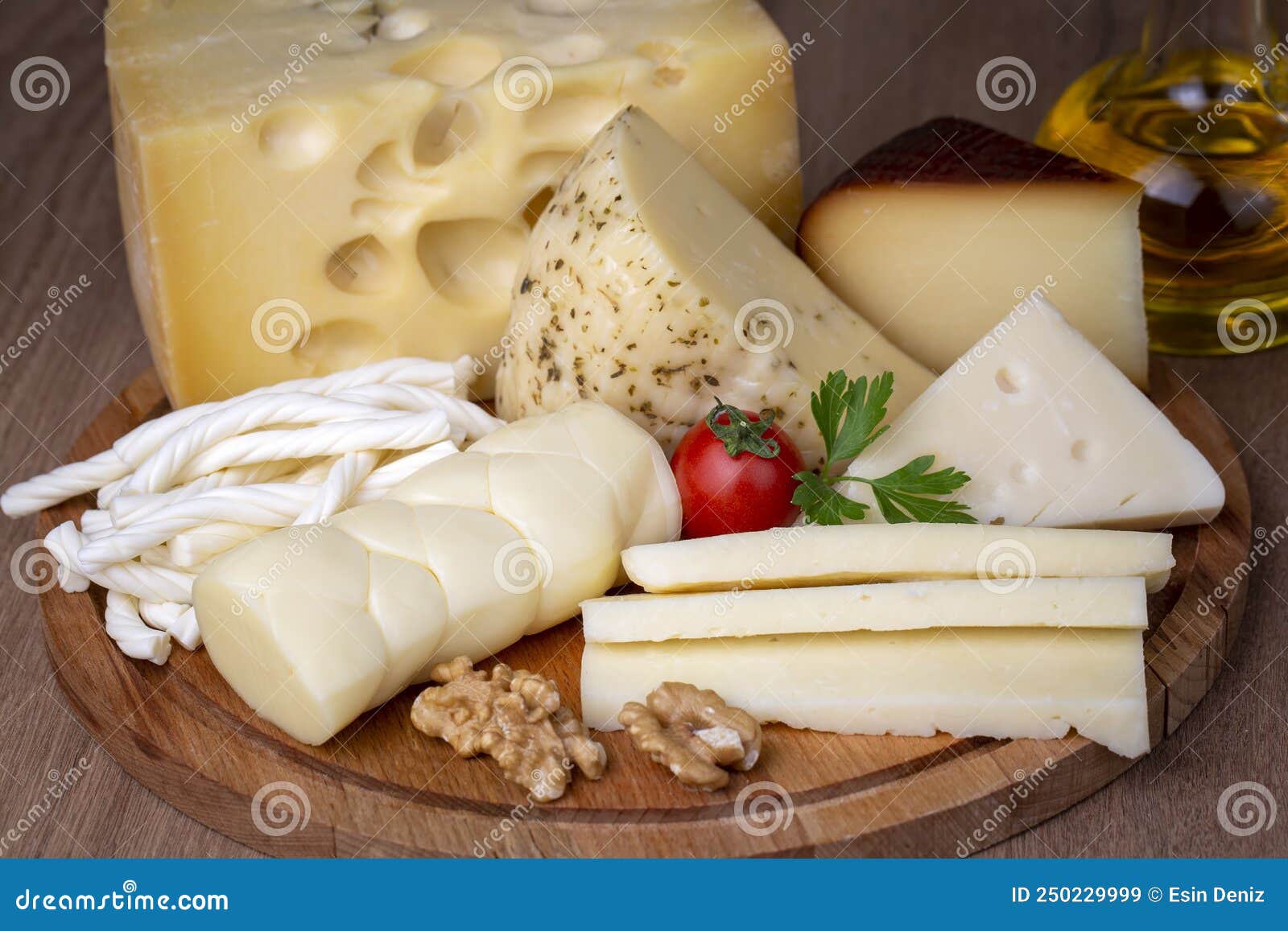 Special Cheese Varieties, Various Cheeses from Turkish Cuisine Stock ...