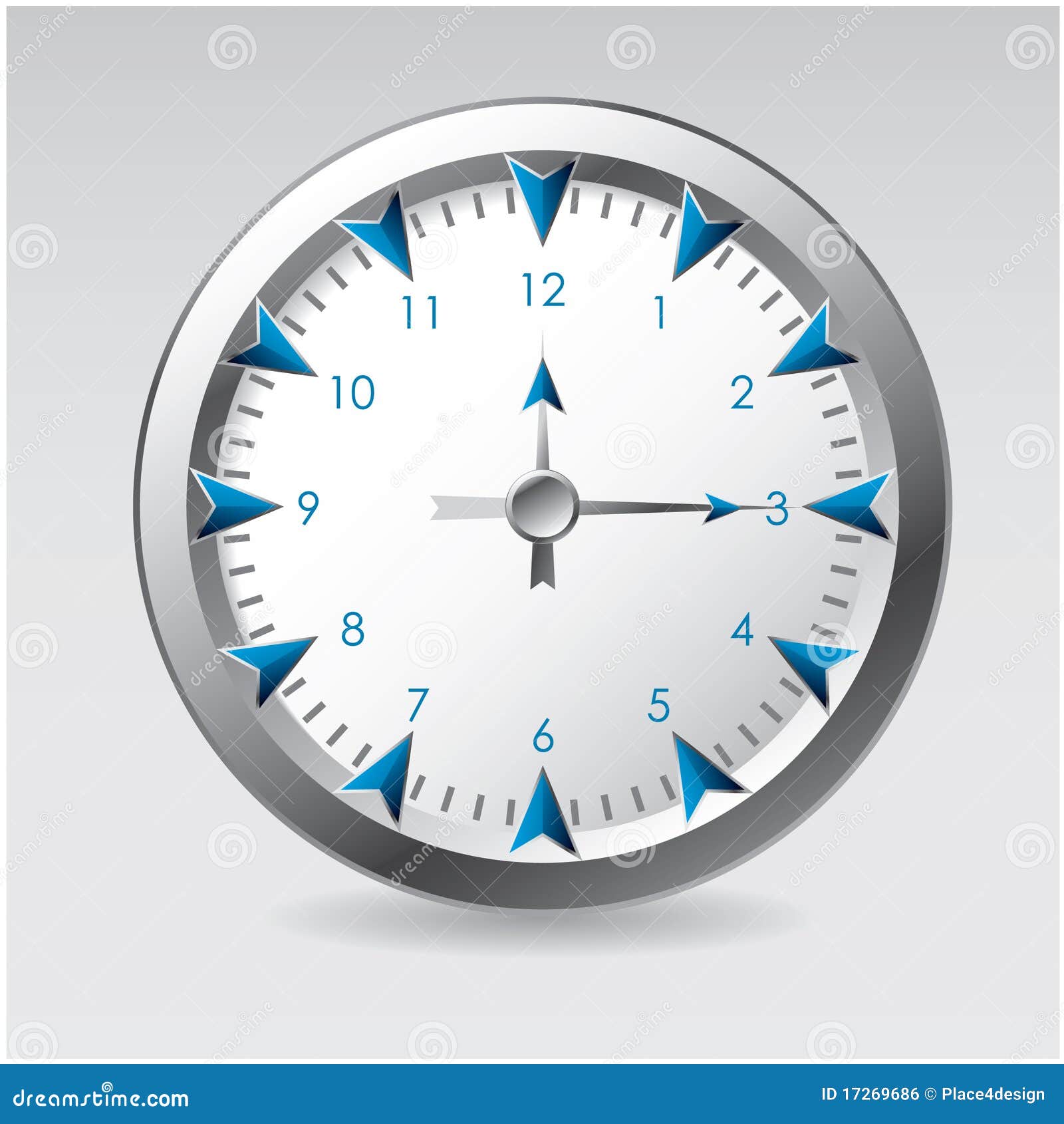 Special clock stock vector. Illustration of circle, measurement - 17269686