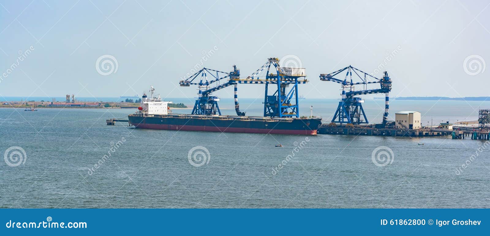 Special Continuous Ship Coal Unloader Stock Photo - Image of cargo ...