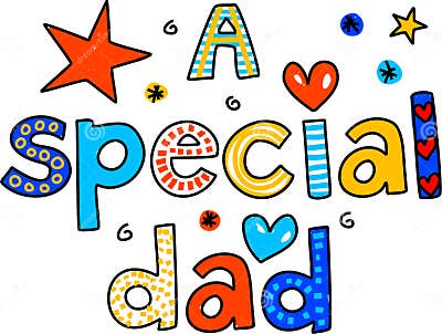 A special dad stock illustration. Illustration of clip - 7457147
