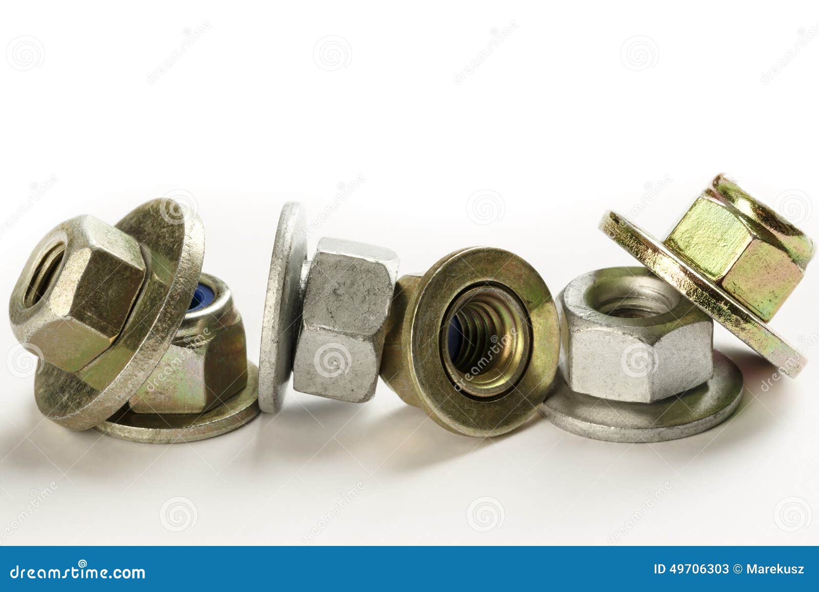Special Design Nuts for the Automotive Industry Stock Image - Image of ...