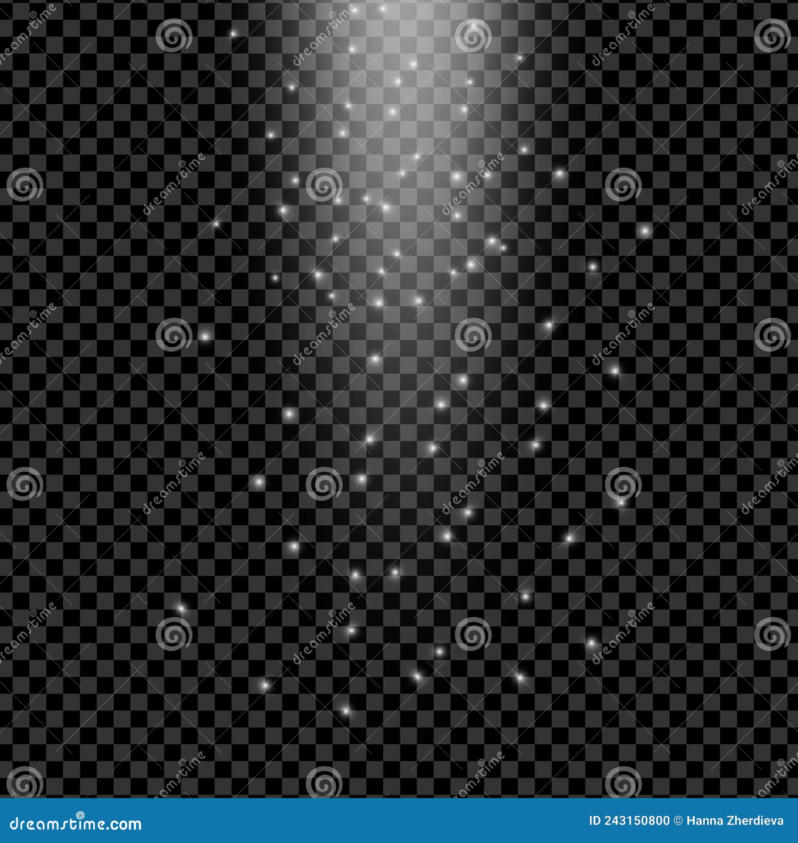 Special Design of Starlight or Light Effect. Starry Sky. Light Effect ...