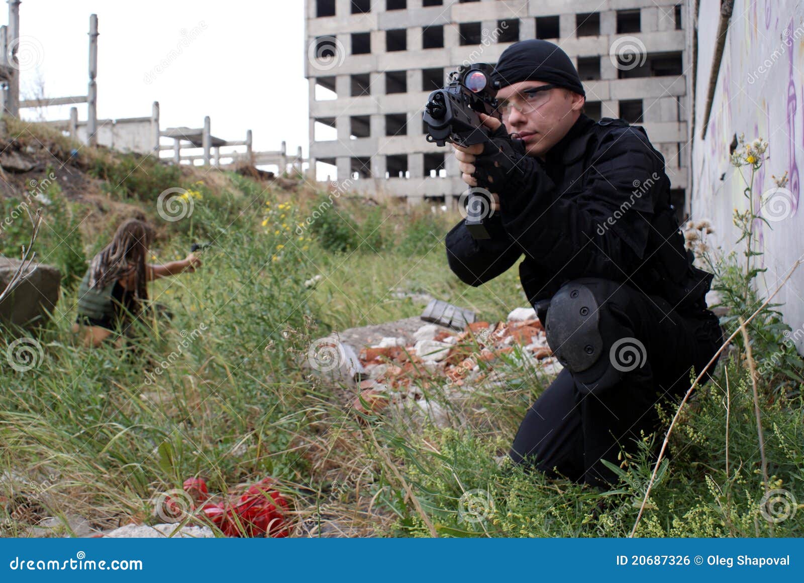 Special division. stock photo. Image of forces, police - 20687326