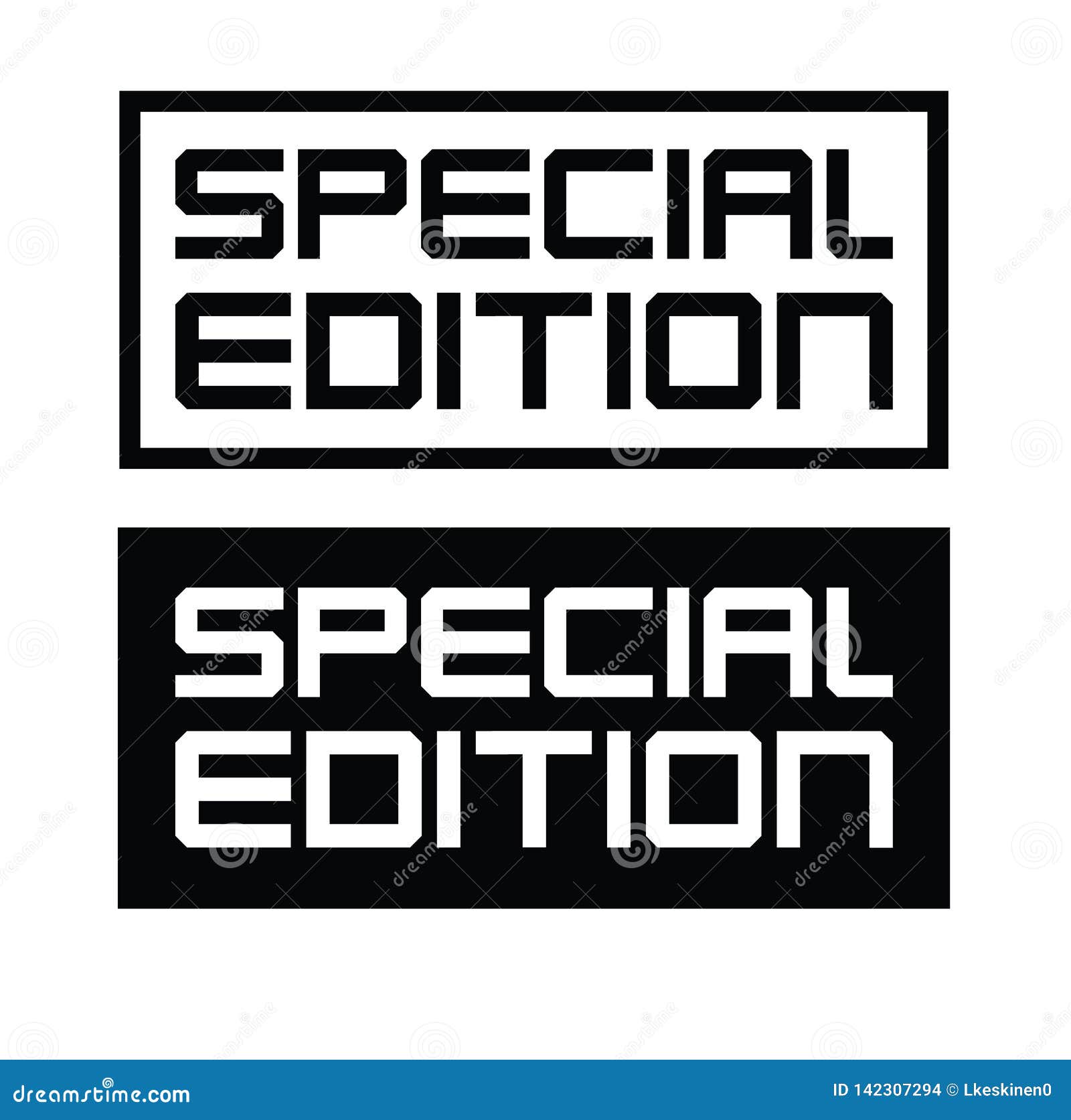 Special edition label stock vector. Illustration of stamp - 142307294