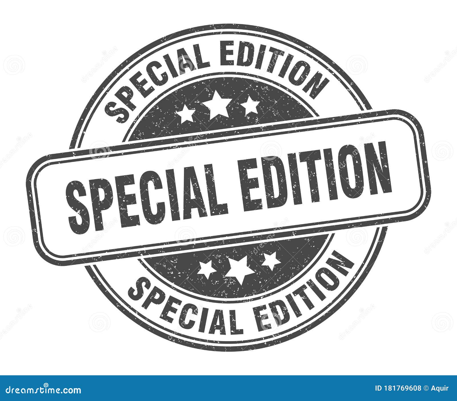 Special Edition Stamp. Special Edition Round Grunge Sign Stock Vector ...