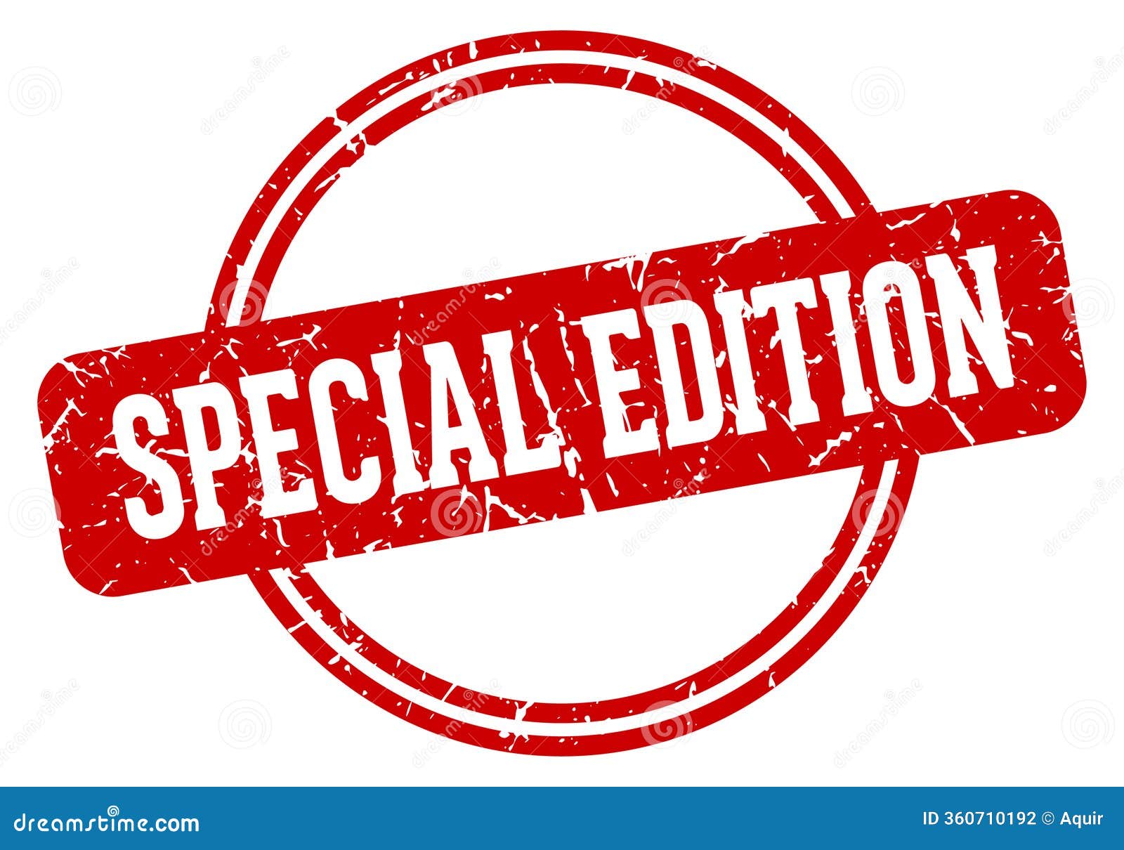 Special Edition Stamp Cartoon Vector | CartoonDealer.com #107197467