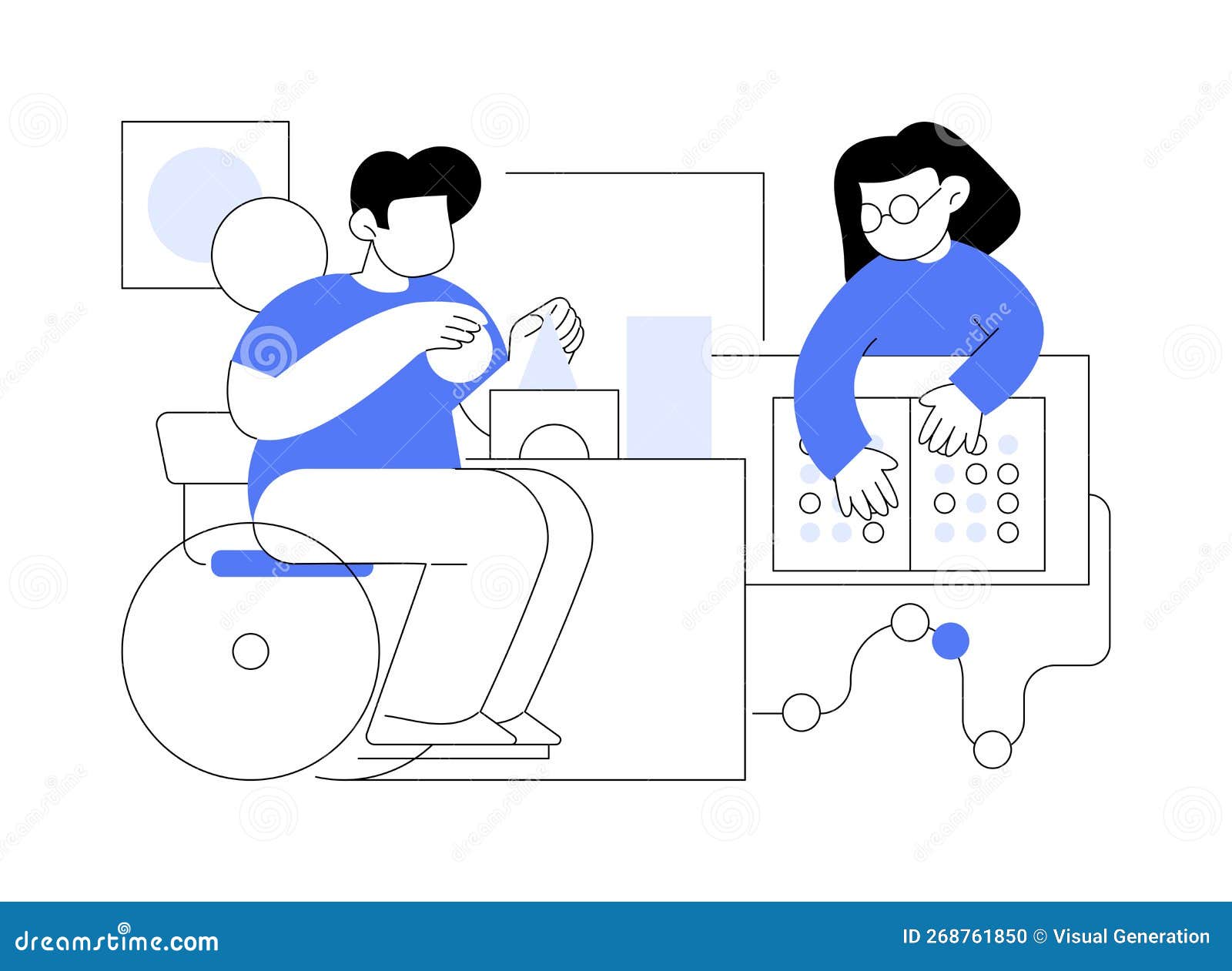 Special Education Preschool Abstract Concept Vector Illustration. Stock ...