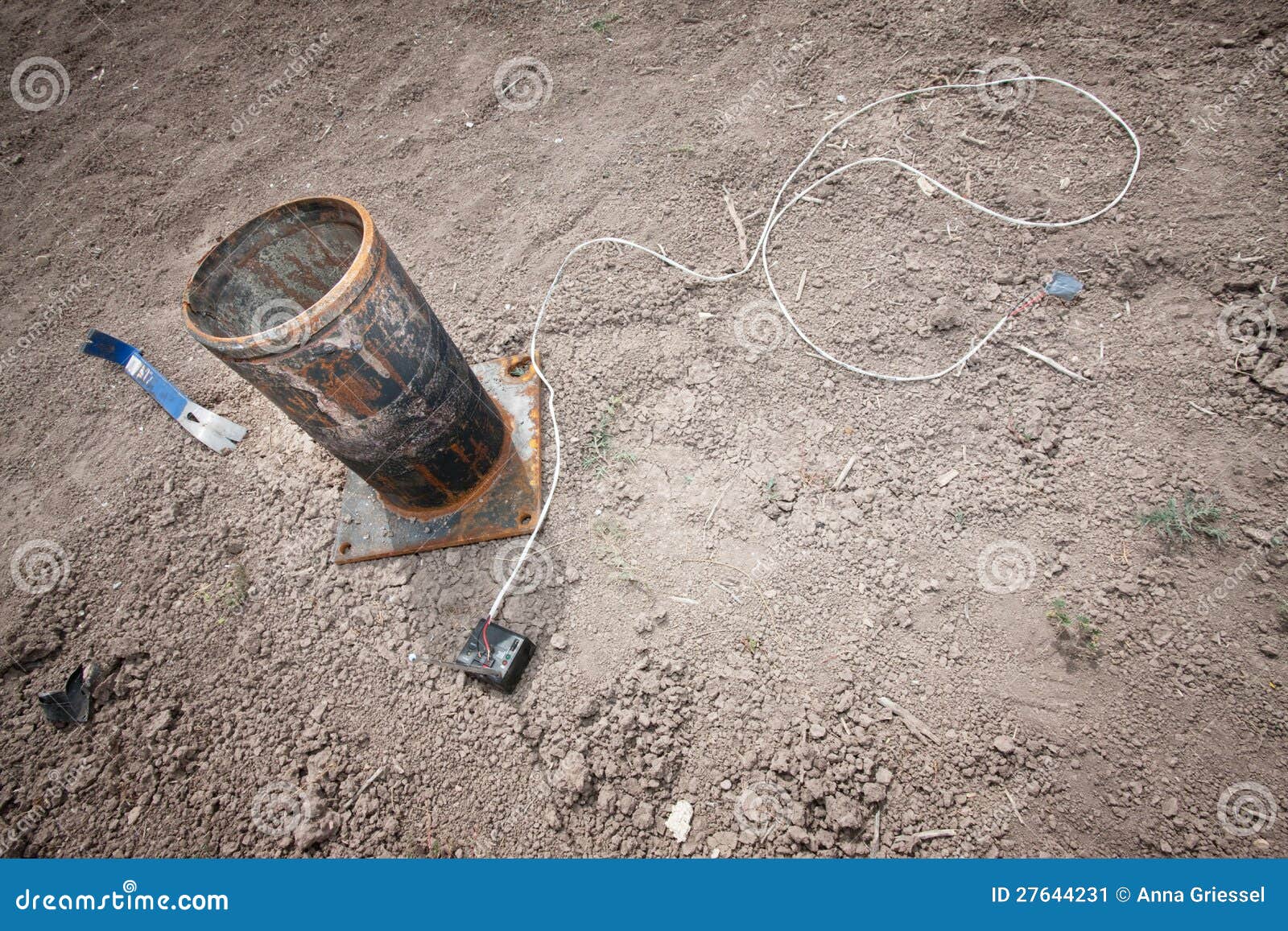 Special Effects Explosives with Remote Stock Image - Image of bomb ...