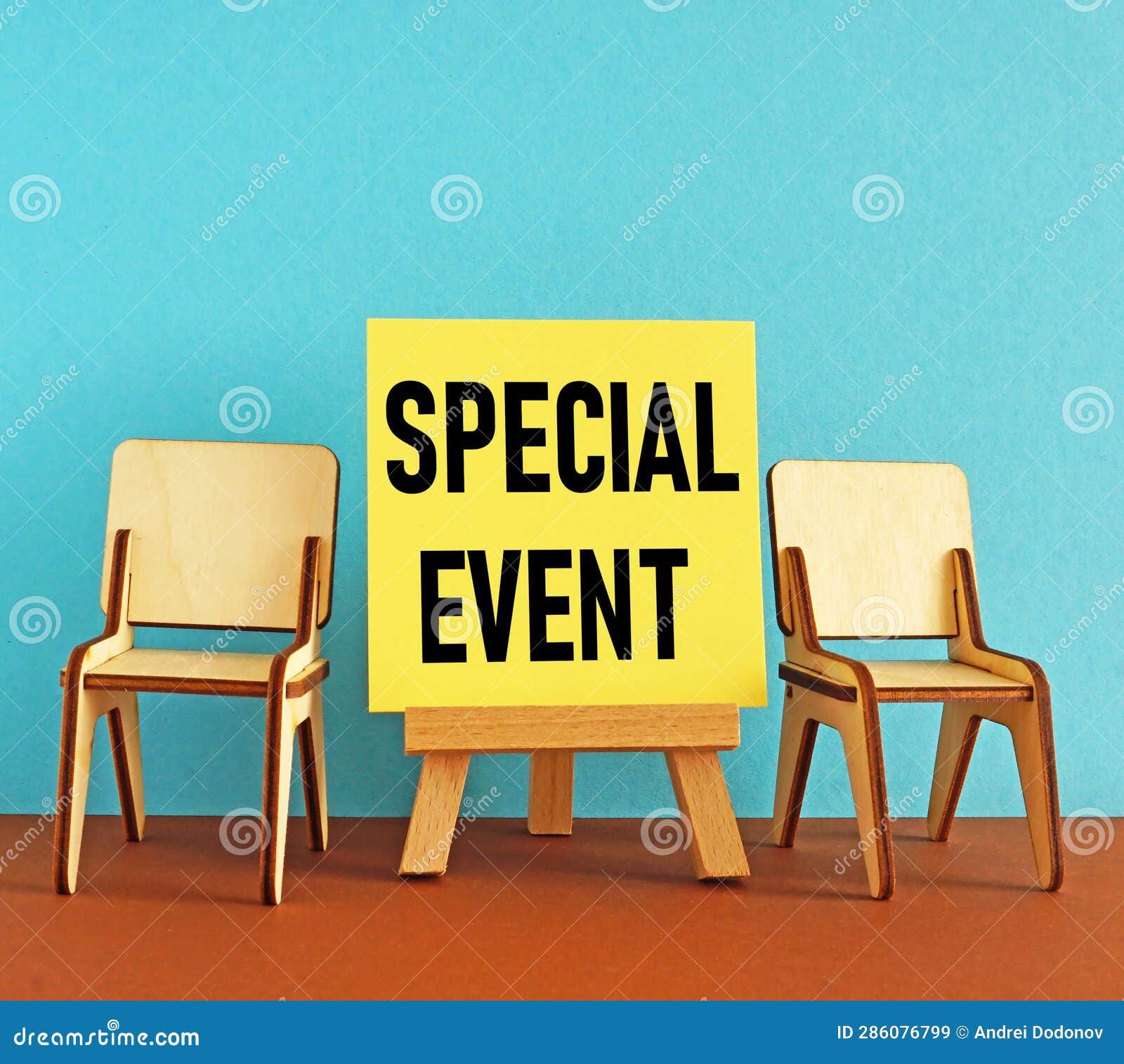 Special Event is Shown Using the Text Stock Image - Image of time, text ...