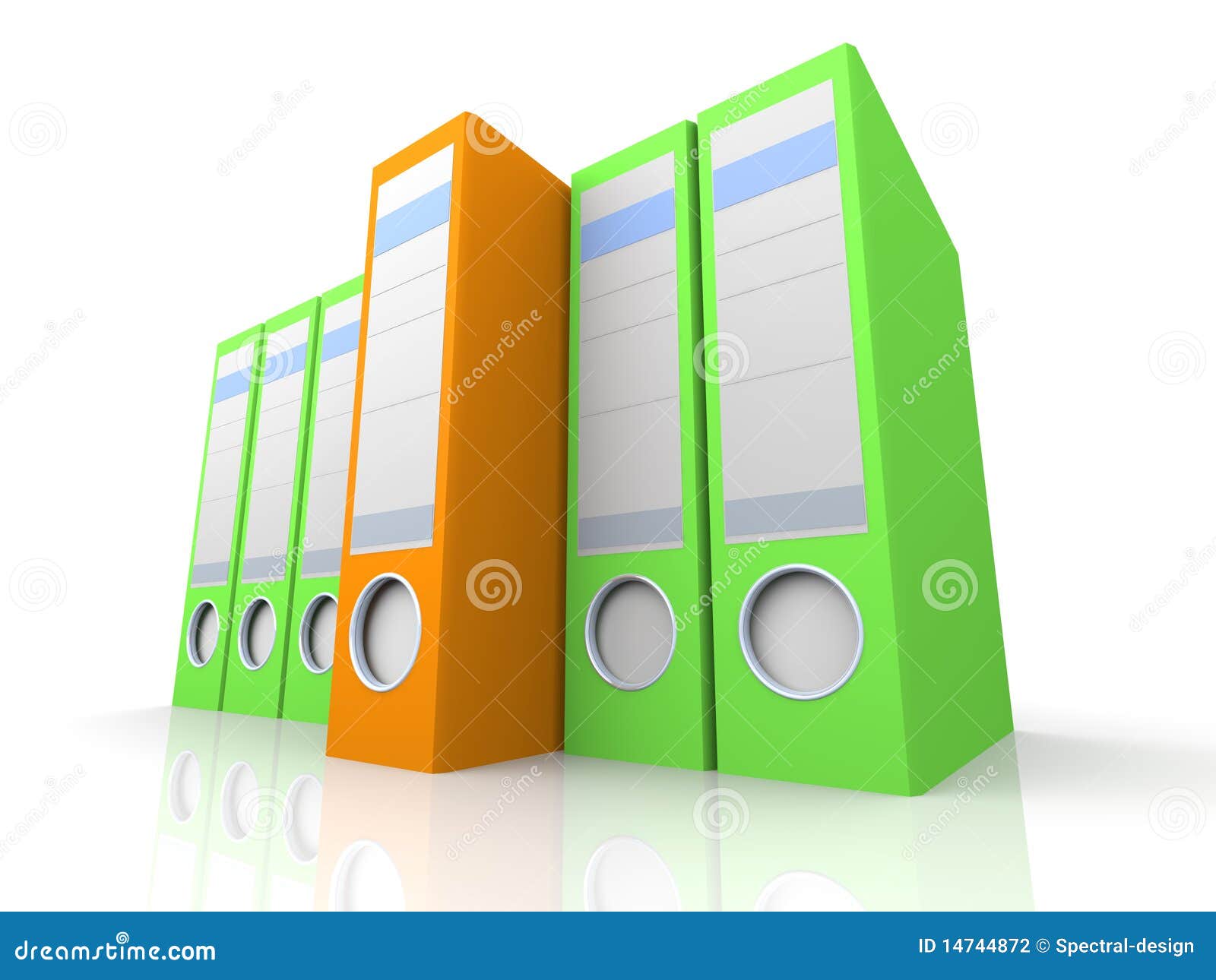 Special Folder stock illustration. Illustration of archives - 14744872