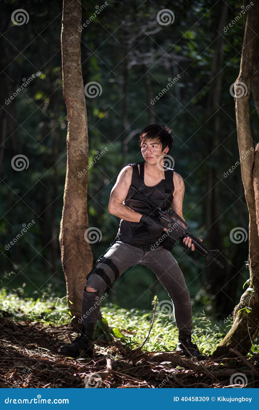 Special Force Gun Jungle Stock Photos - Free & Royalty-Free Stock ...