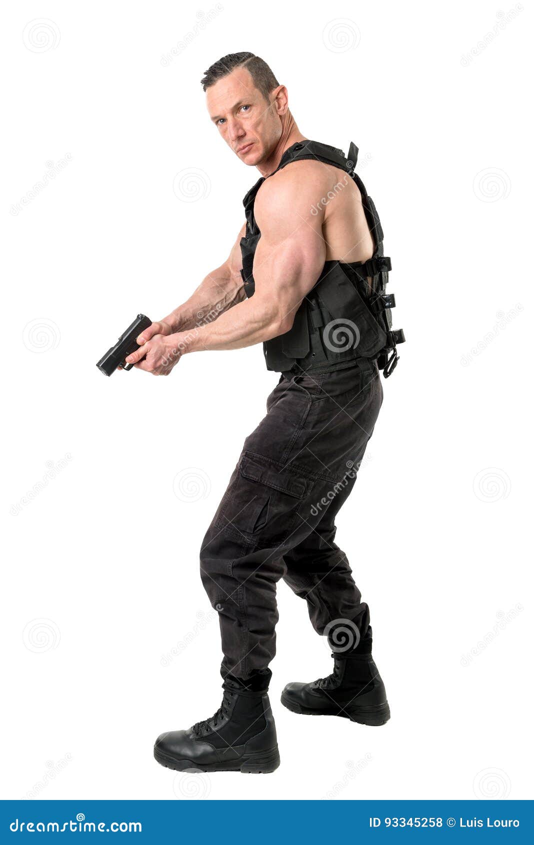 Special force stock photo. Image of bulletproof, police - 93345258