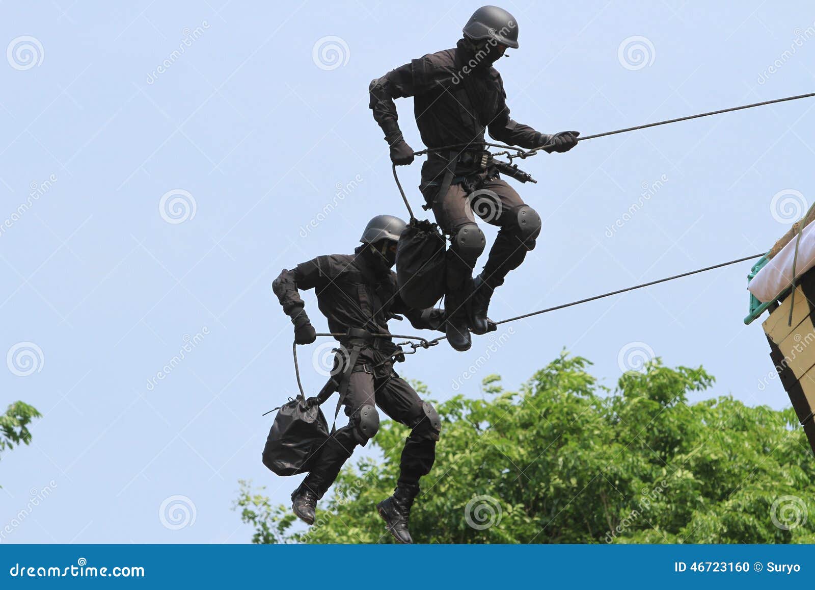 Special Forces Tactical Team Stock Photo | CartoonDealer.com #38842638