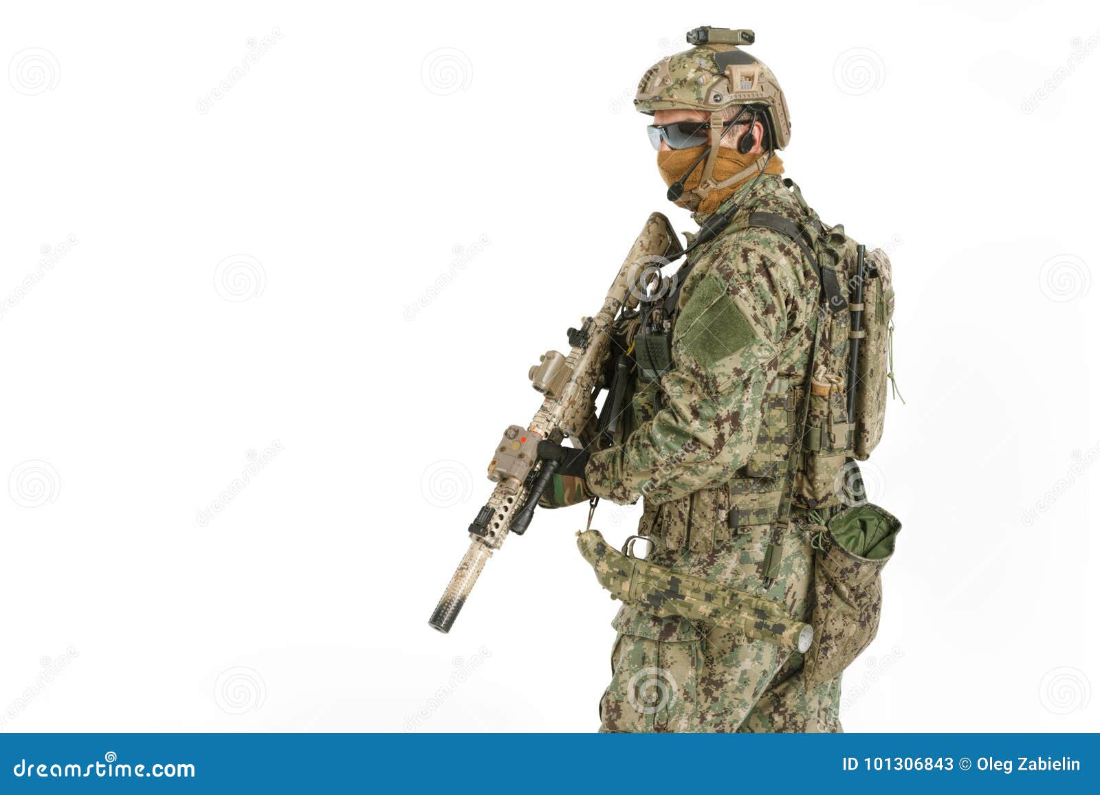 Special Forces Operator stock image. Image of caucasian - 101306843