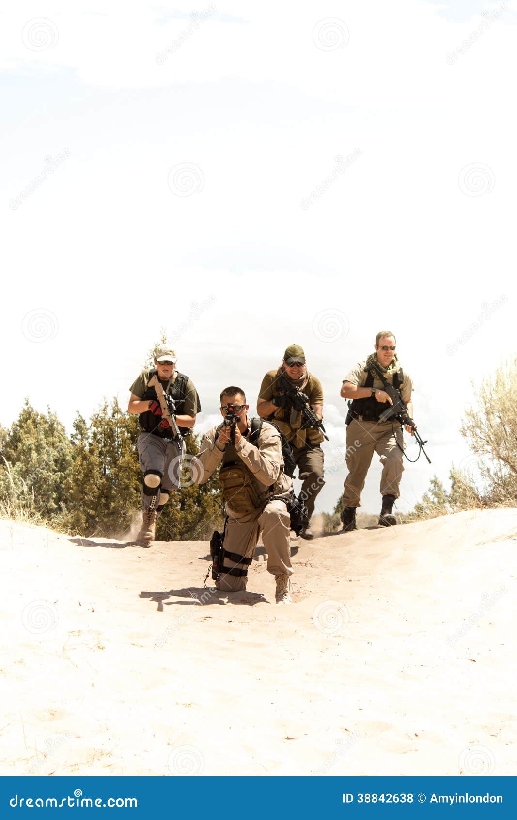 Special Forces Tactical Team Stock Photo | CartoonDealer.com #38842638