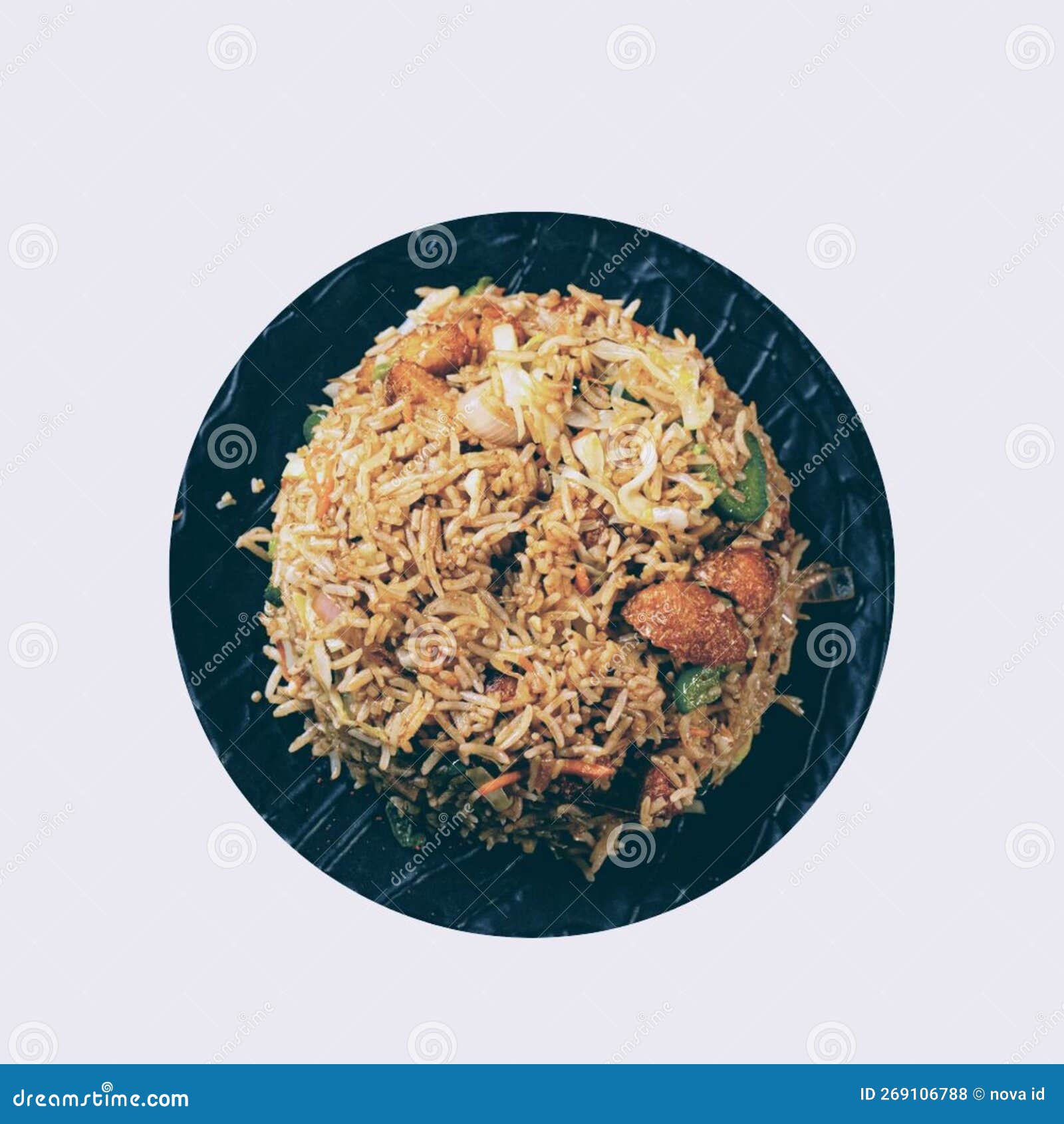 Special Fried Rice Vector Shape and Clip Art Stock Illustration ...