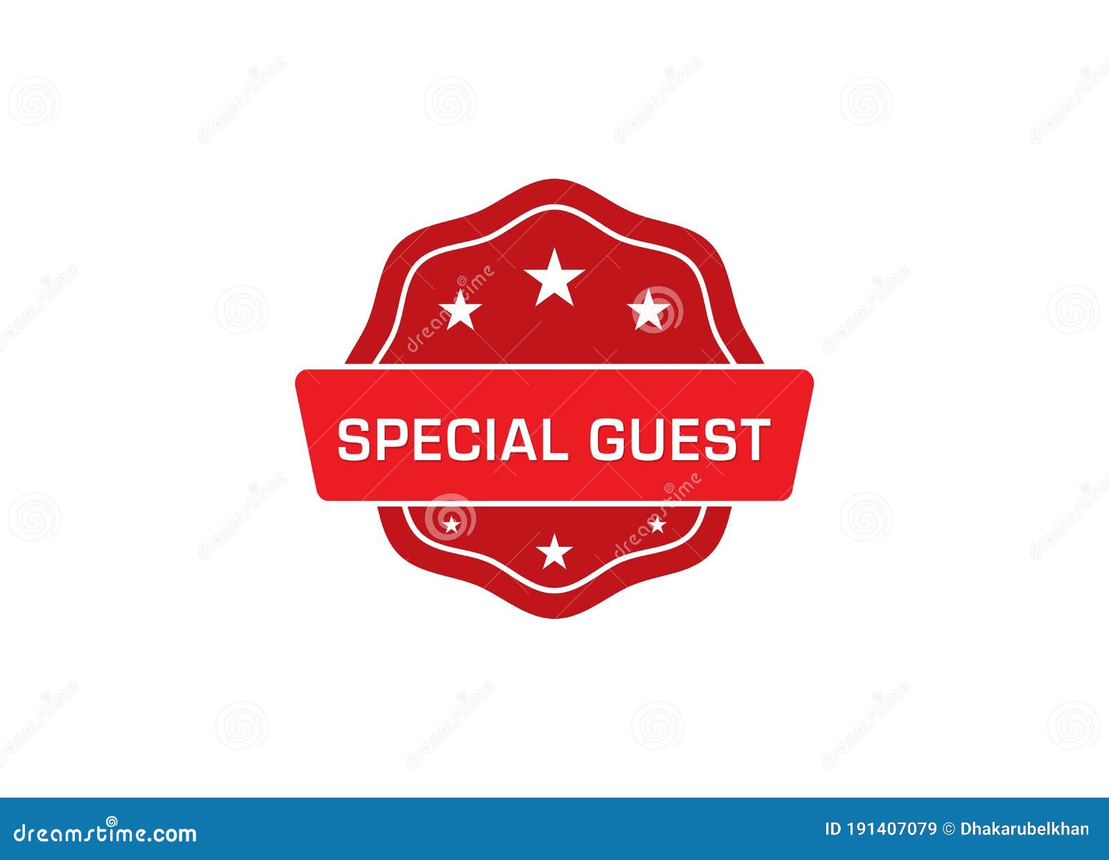 Special Guest Label Sticker, Special Guest Badge Sign Stock Vector ...