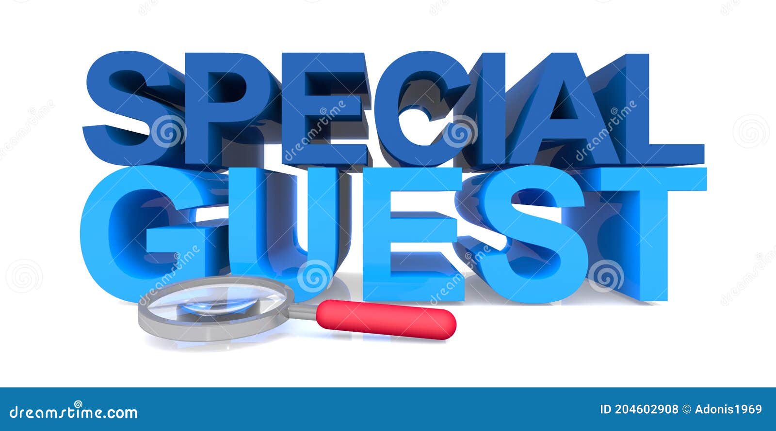 Special Guest Rubber Stamp Cartoon Vector | CartoonDealer.com #87550133