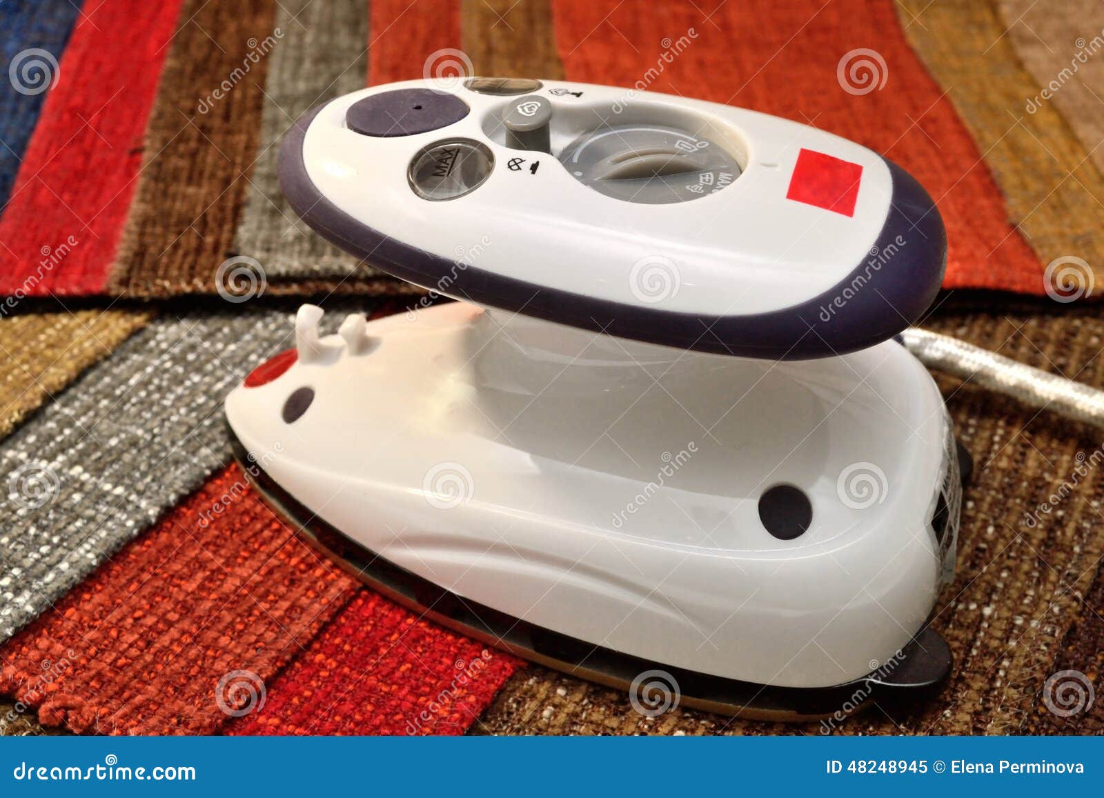 A Special Iron for Patchwork Stock Image - Image of special, cloth ...