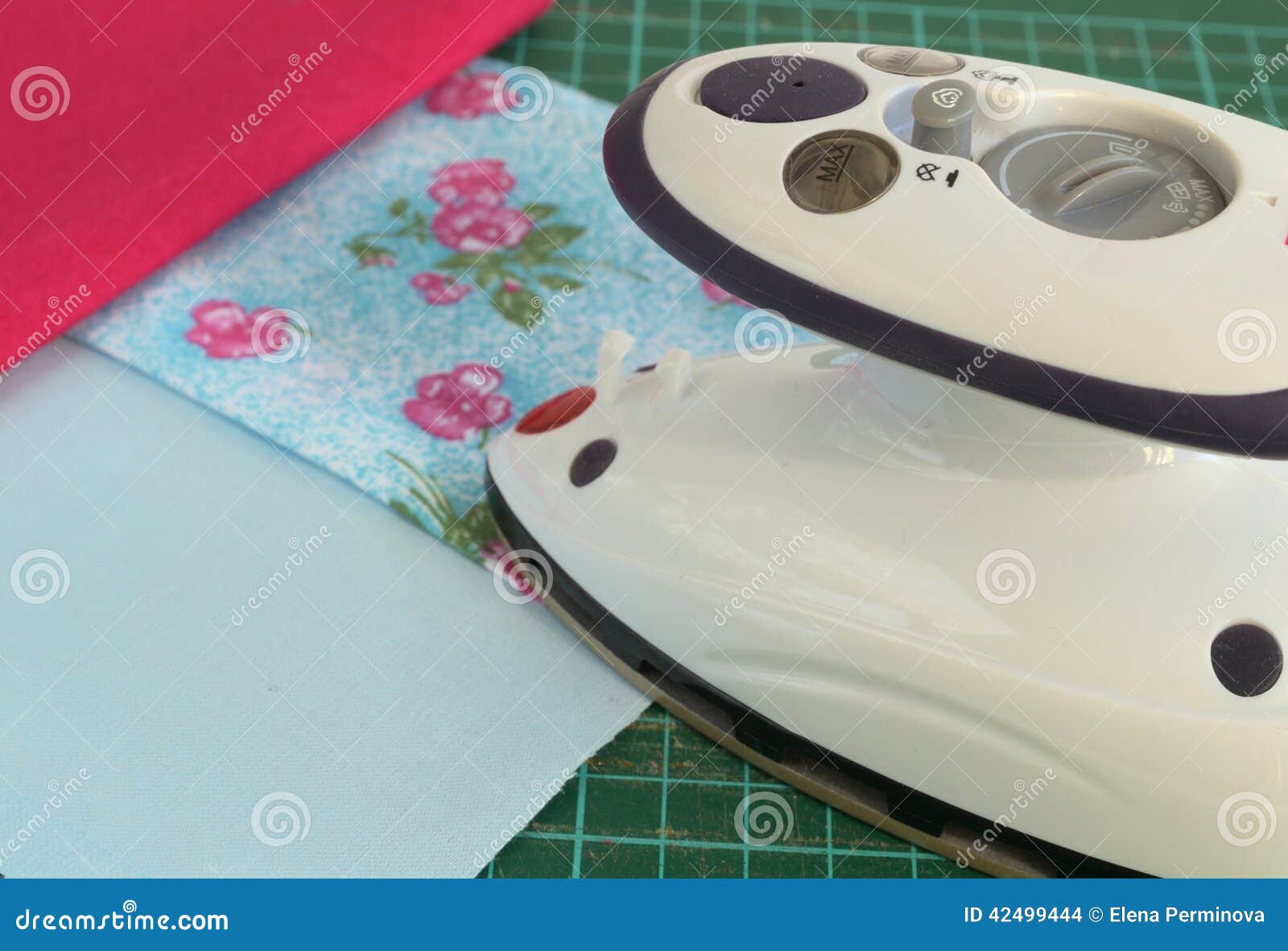 Special iron for patchwork stock photo. Image of teaching - 42499444
