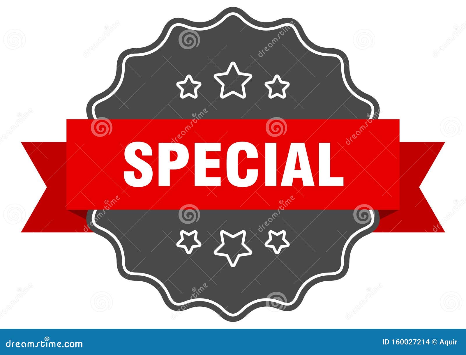Special label stock vector. Illustration of banner, white - 160027214