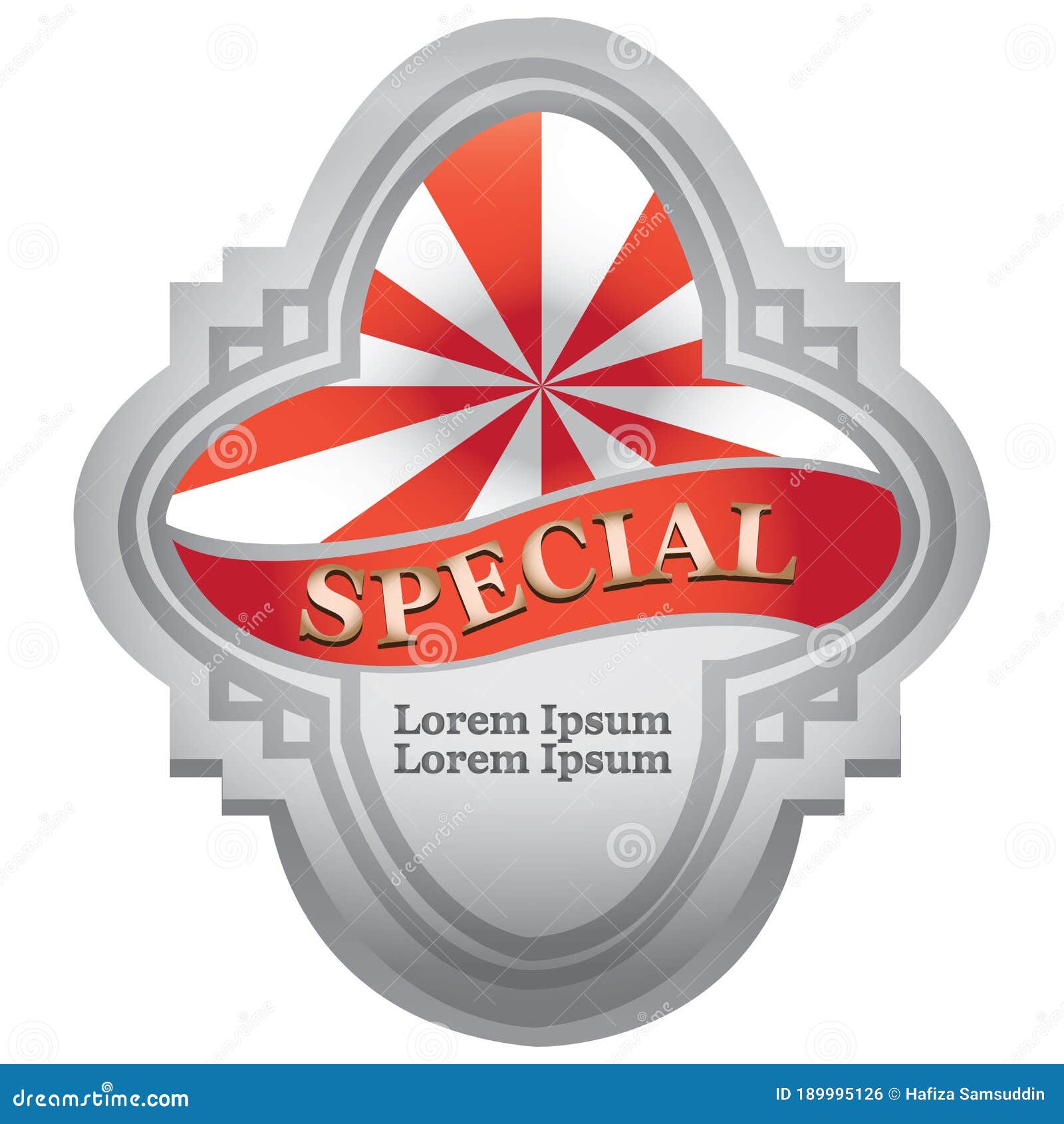 Special Label. Vector Illustration Decorative Design Stock Vector ...