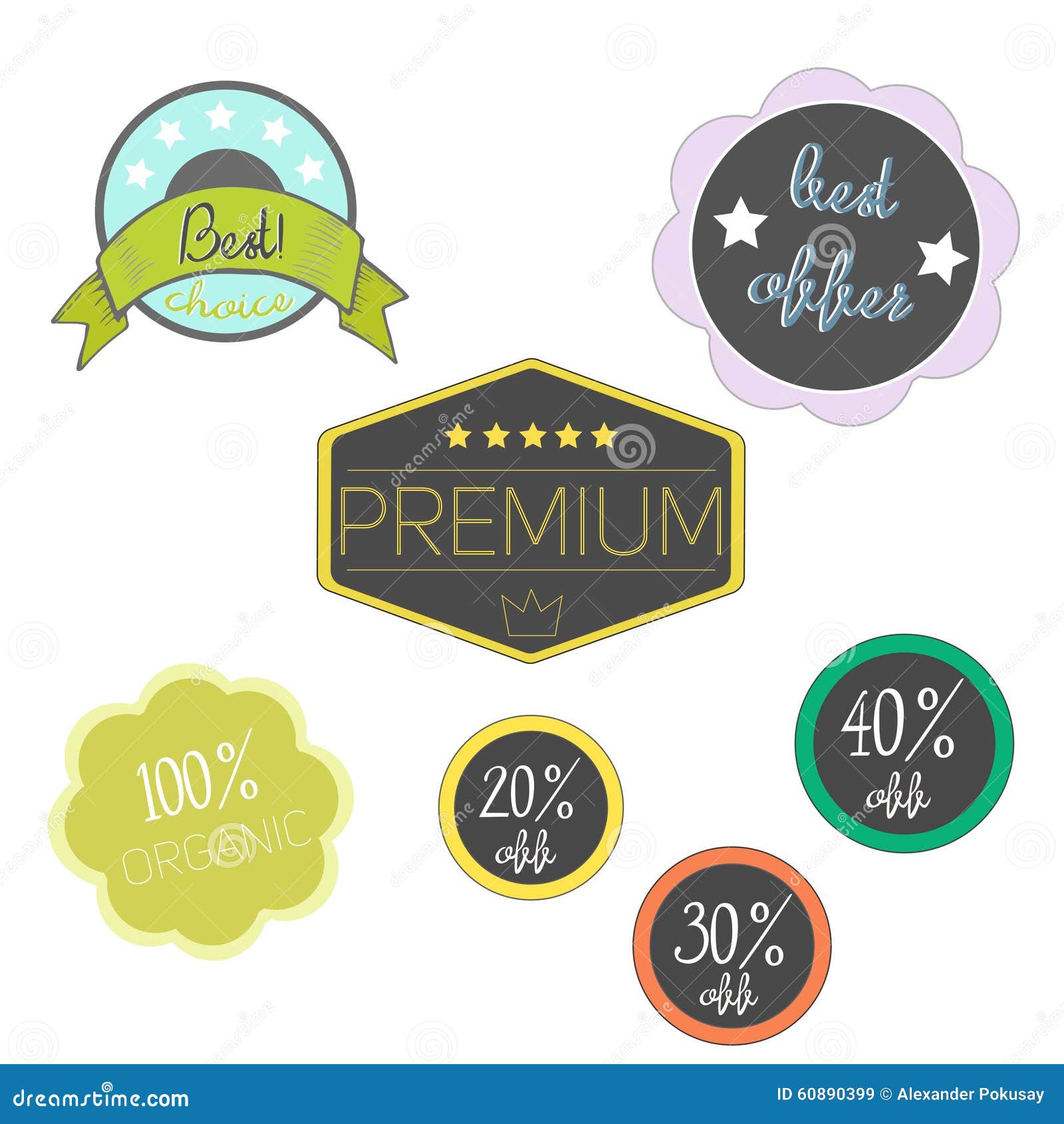 Special Label Vector Illustration Stock Vector - Illustration of ...