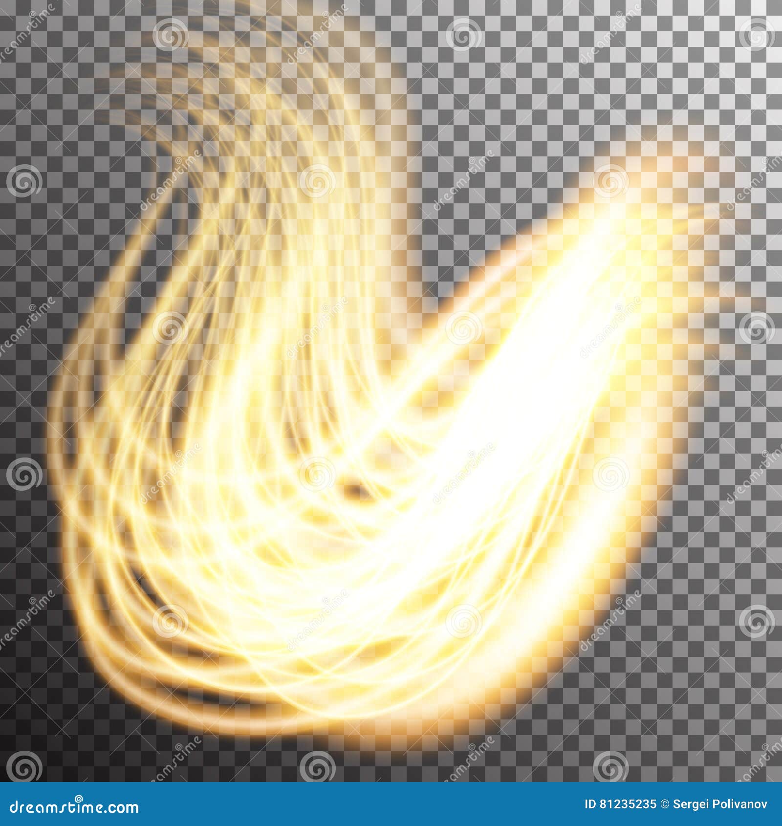 Special light flare effect stock vector. Illustration of fireball ...