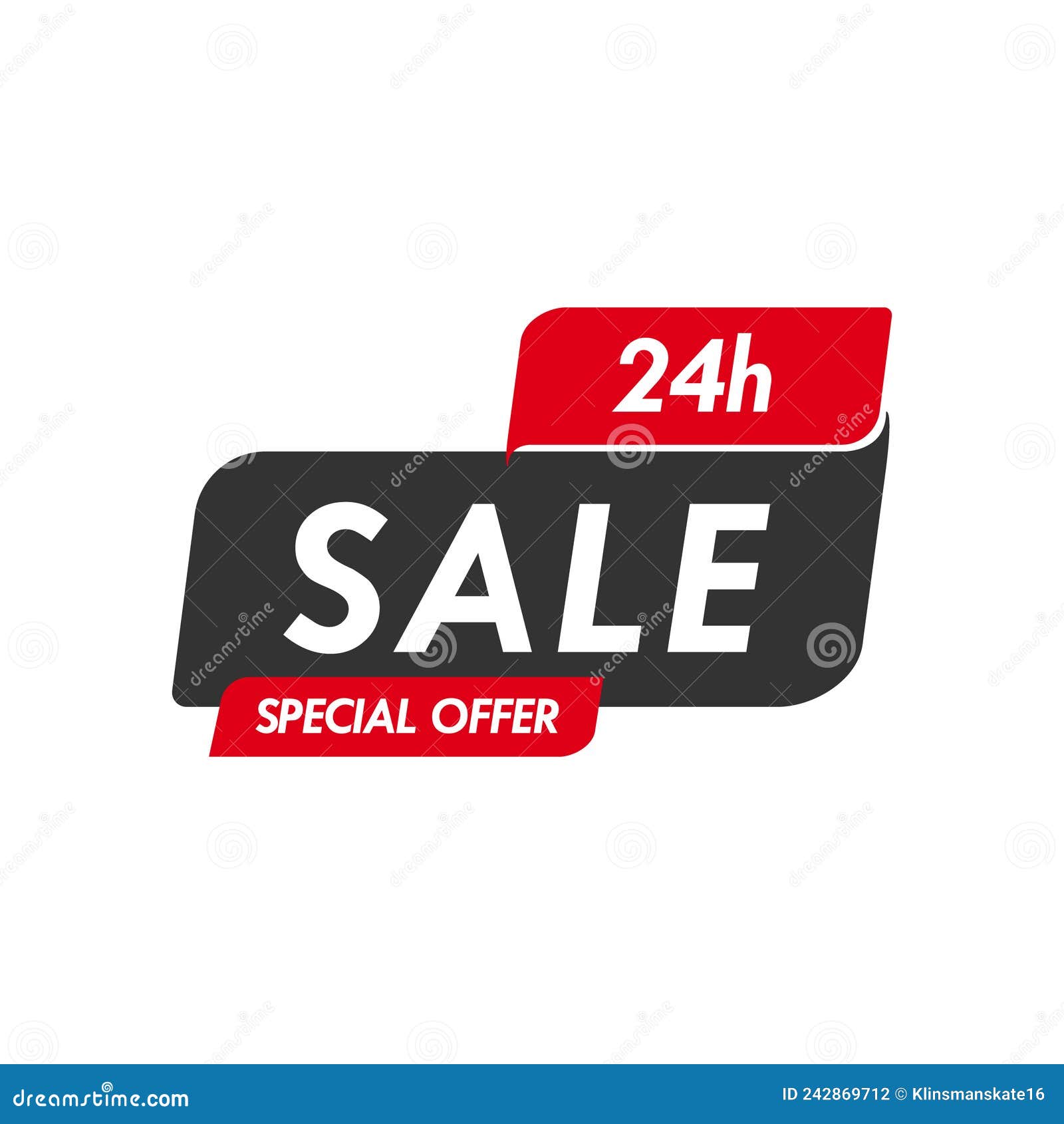 Special Limited Time Get Extra Sale Offer Template Design Stock Vector ...