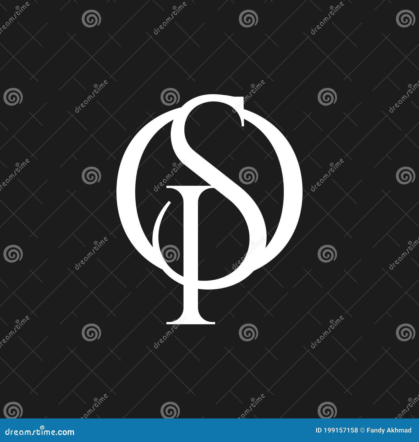 Special Luxury Customize Initial SP Letter Logo Design Vector Graphic ...