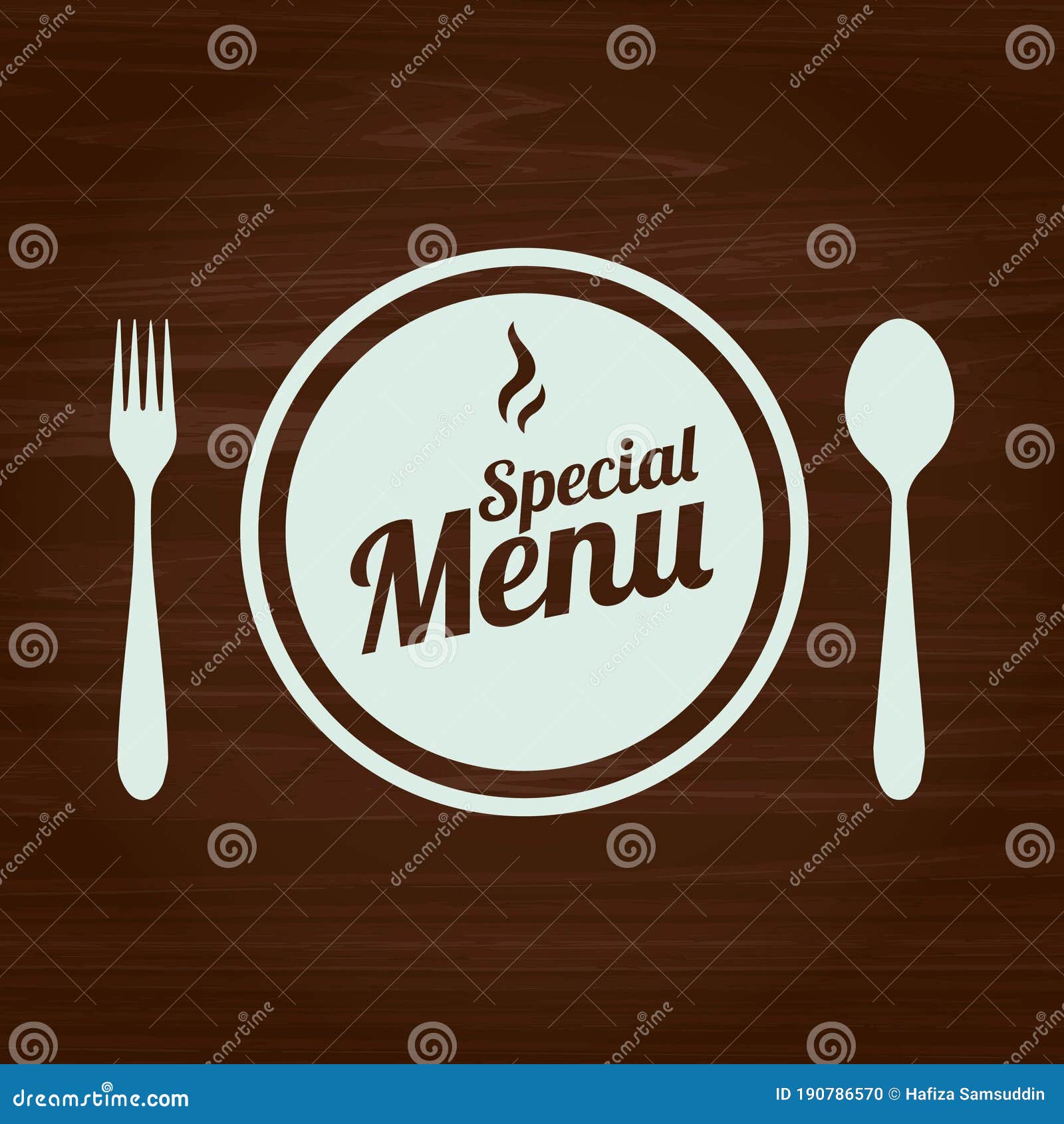 Special Menu Text. Vector Illustration Decorative Design Stock Vector ...