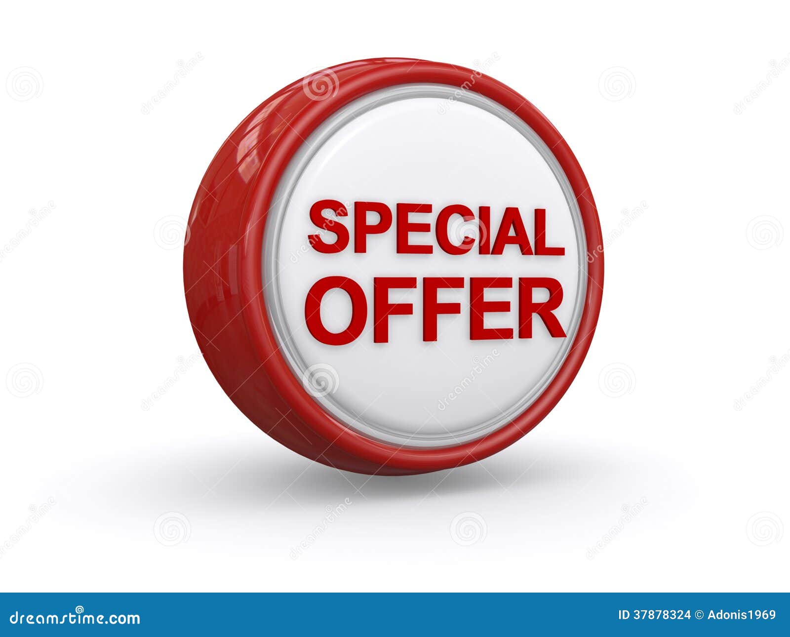 Special offer button stock illustration. Illustration of graphical ...