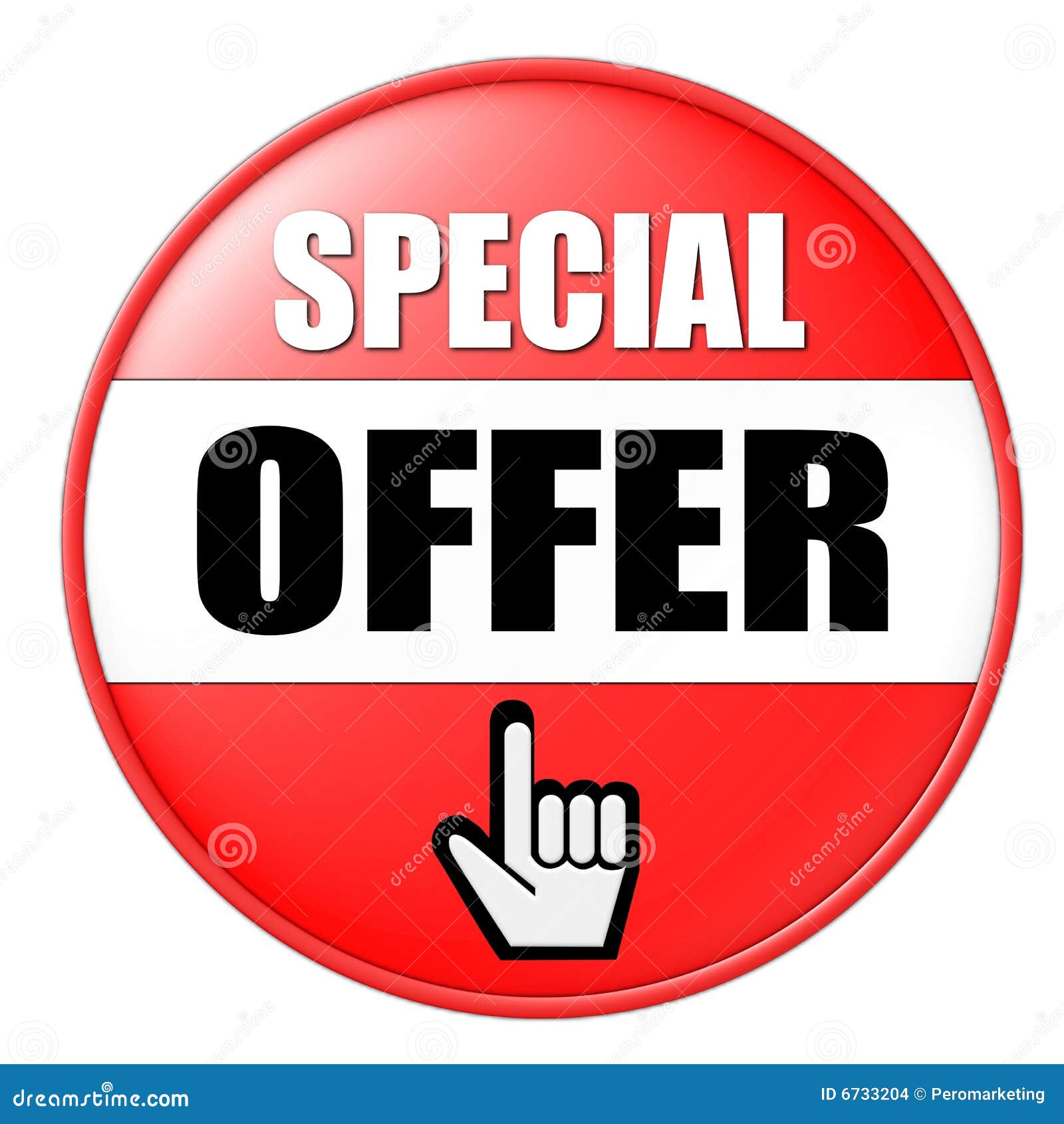 Special Offer Button stock illustration. Illustration of artistic - 6733204