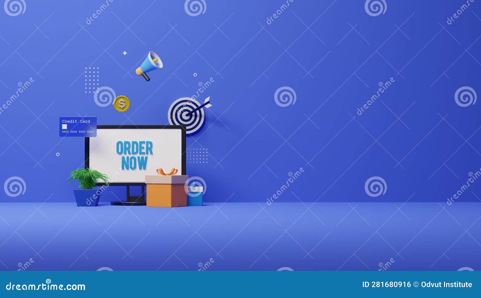 Special Offer Concept with 3d Illustration. Realistic 3d Rendered ...