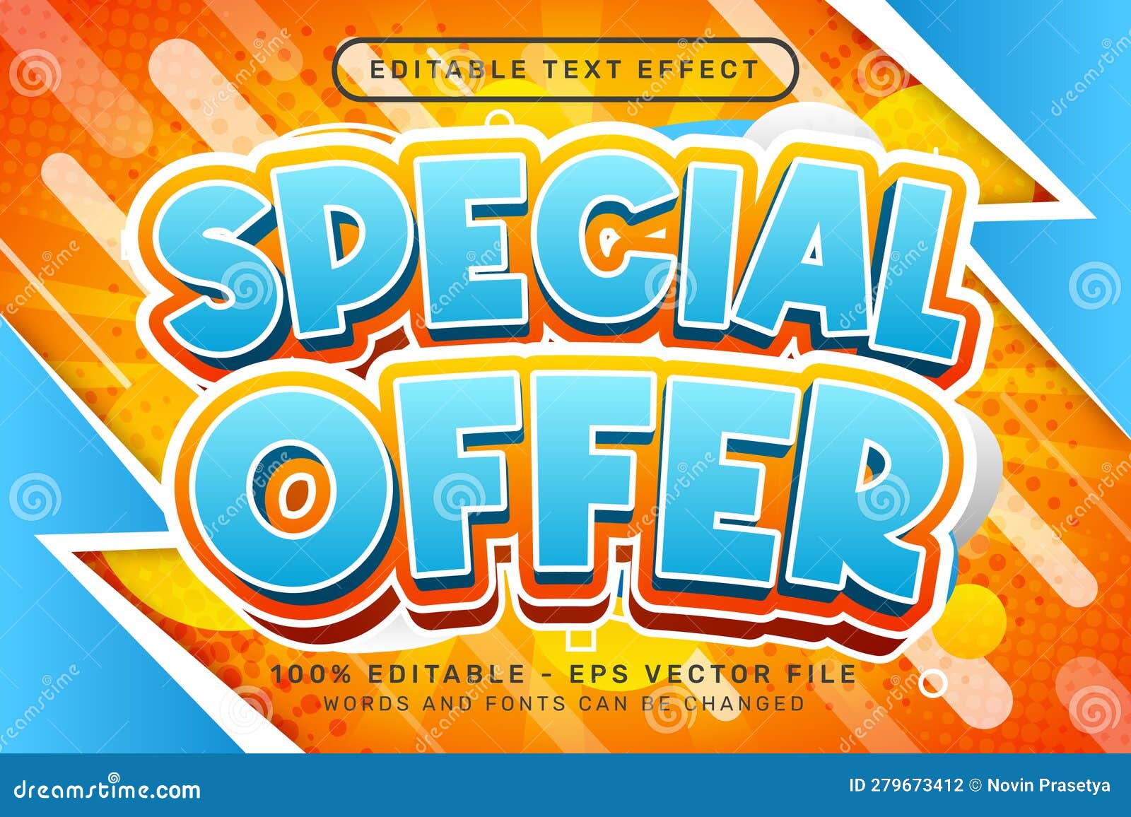 Special Offer 3d Text Effect and Editable Text Effect Stock Vector ... Special Offer 3d Text Effect and Editable Text Effect Stock Vector ...
