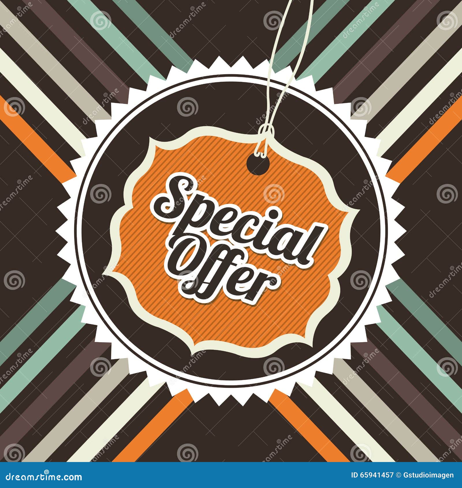Special offer design stock illustration. Illustration of special - 65941457