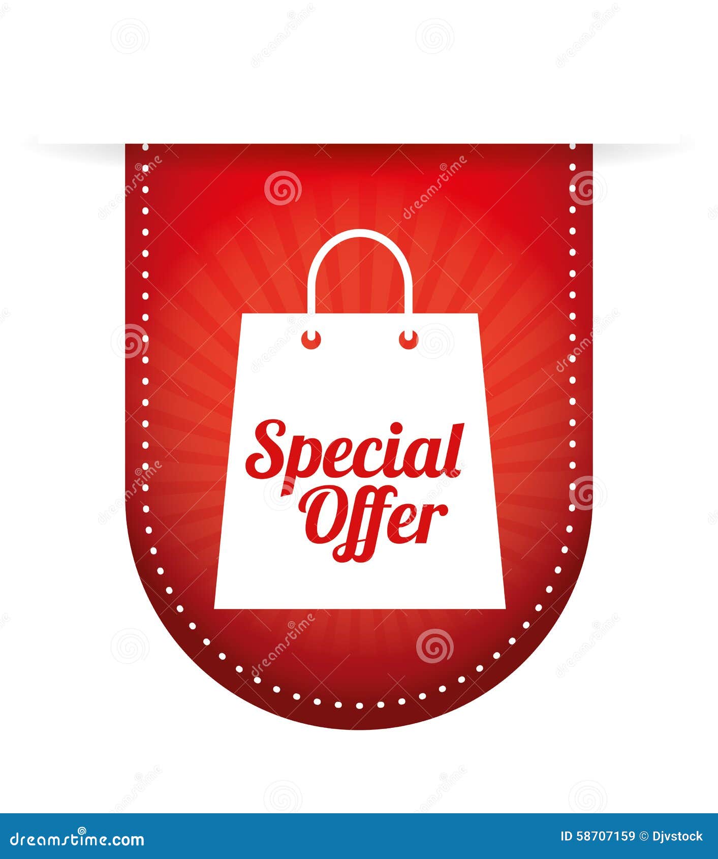 Special offer design. stock vector. Illustration of seal - 58707159